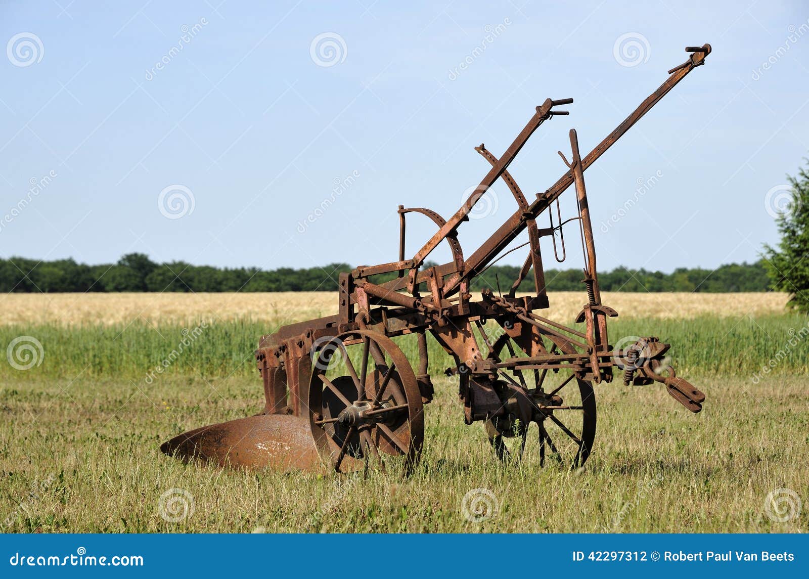 Old farm equipment stock photo. Image of machinery, agricultural - 42297312