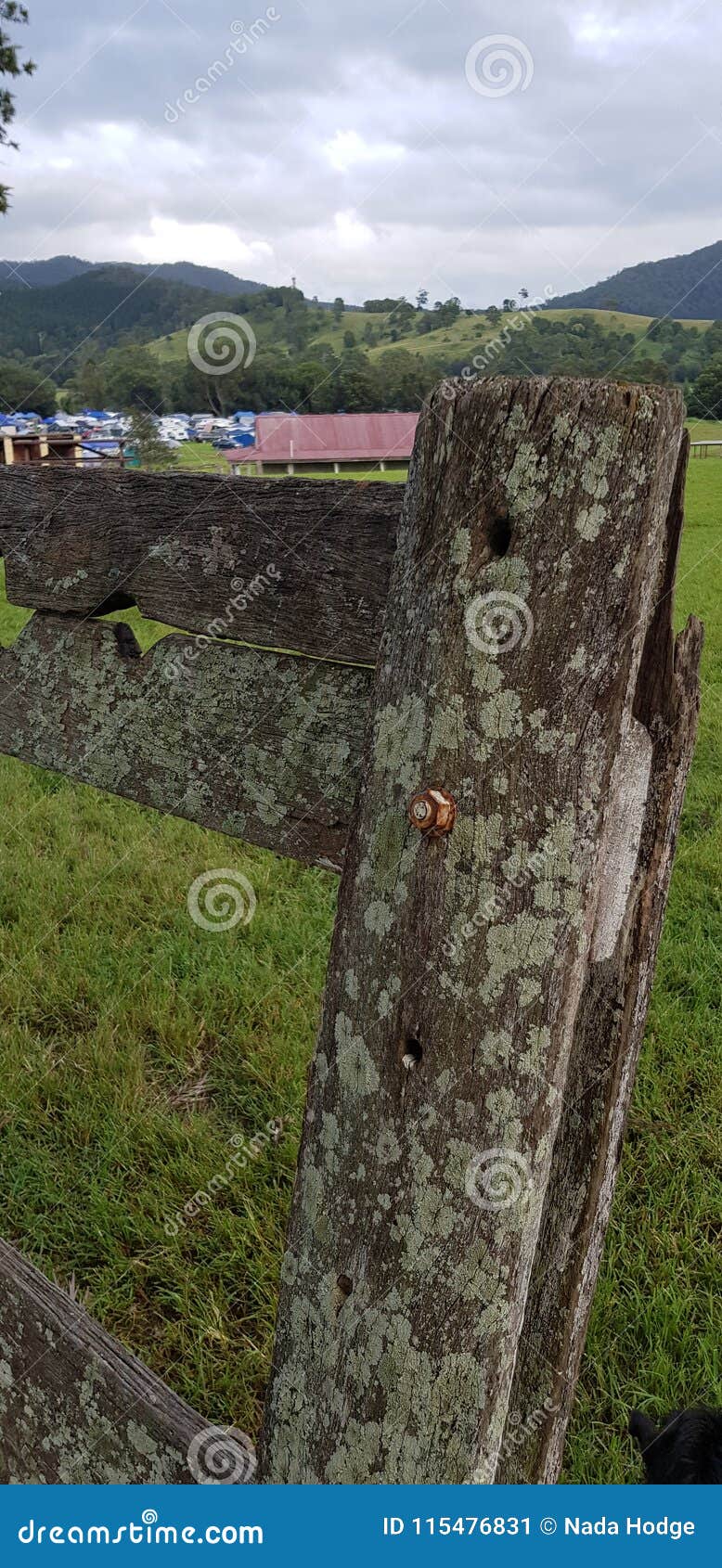 Old farm fence post stock image. Image of post, farm - 115476831