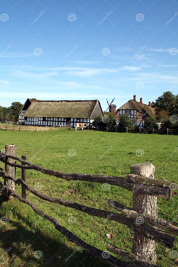 Old Farm field mill stock image. Image of buildings, farm - 1222129