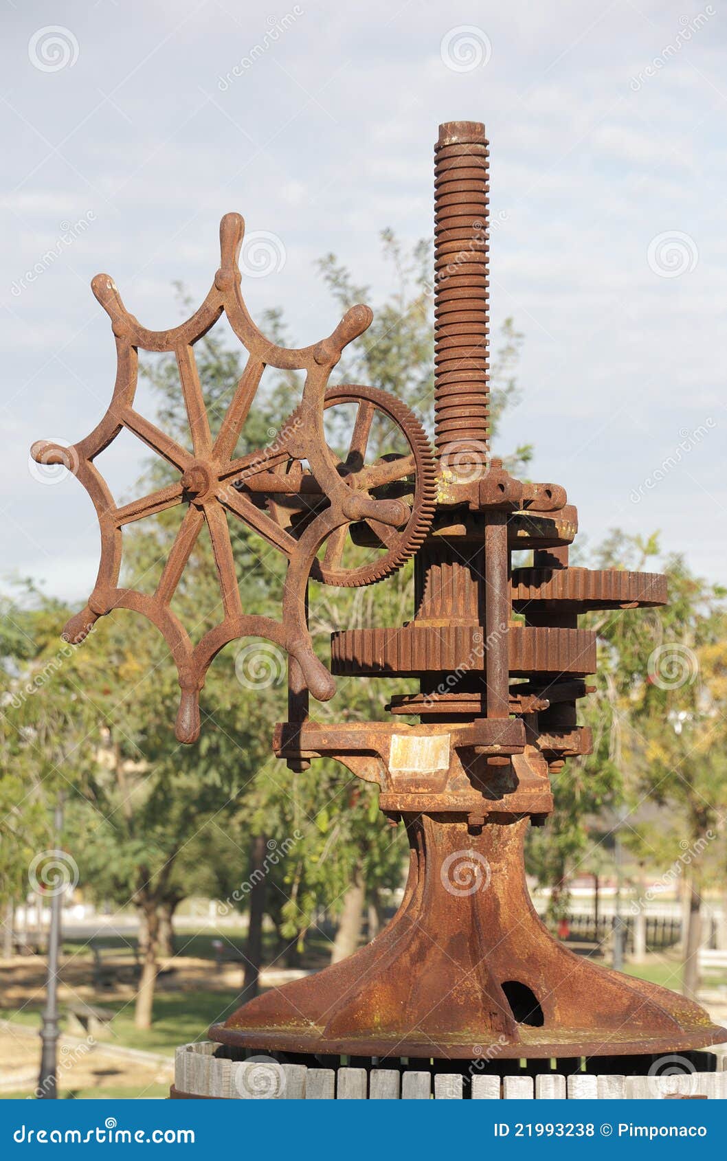 Old farm machinery stock photo. Image of work, machinery - 21993238