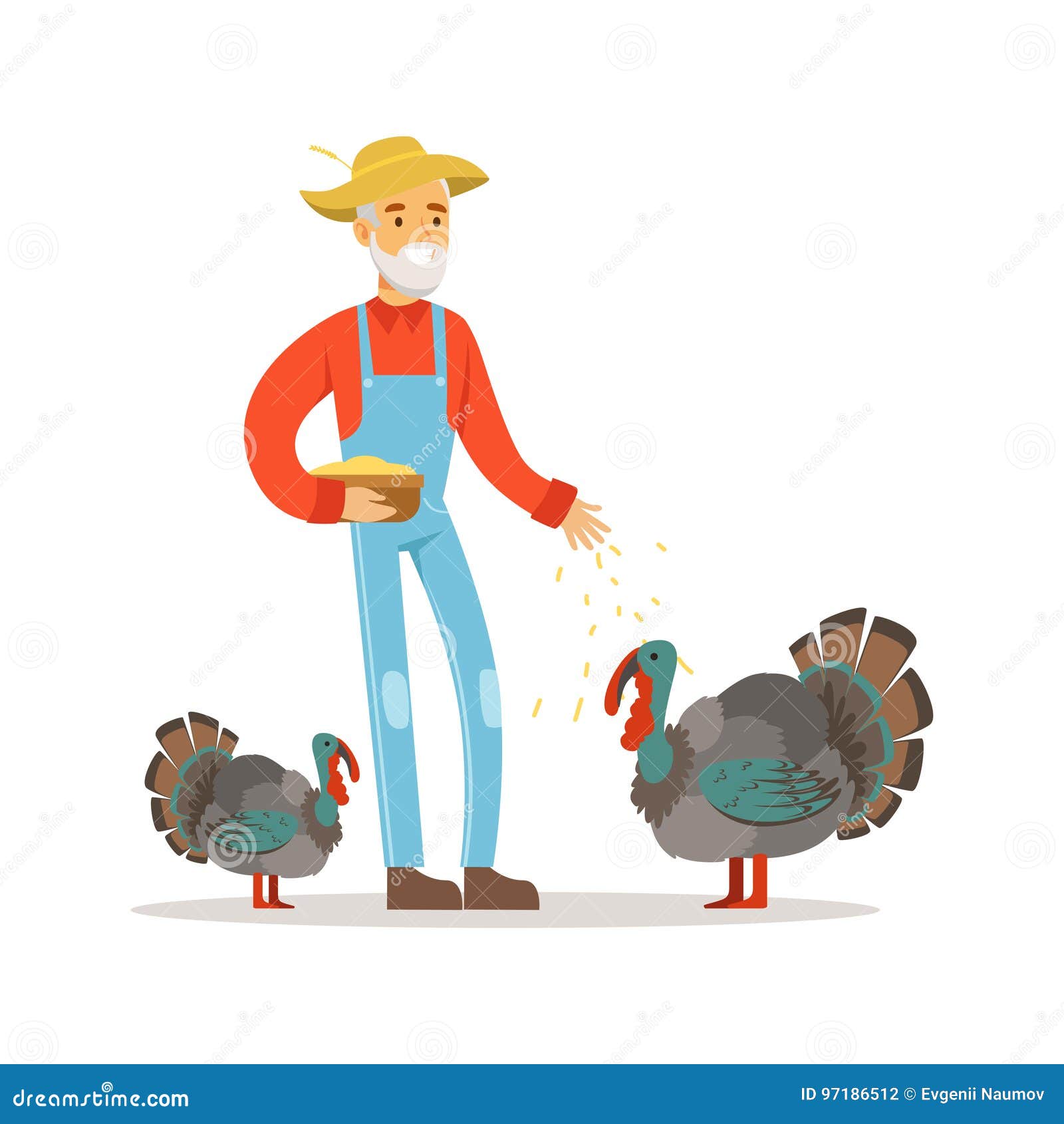 Poultry Breeding Sketches Vector Illustration | CartoonDealer.com #63859696