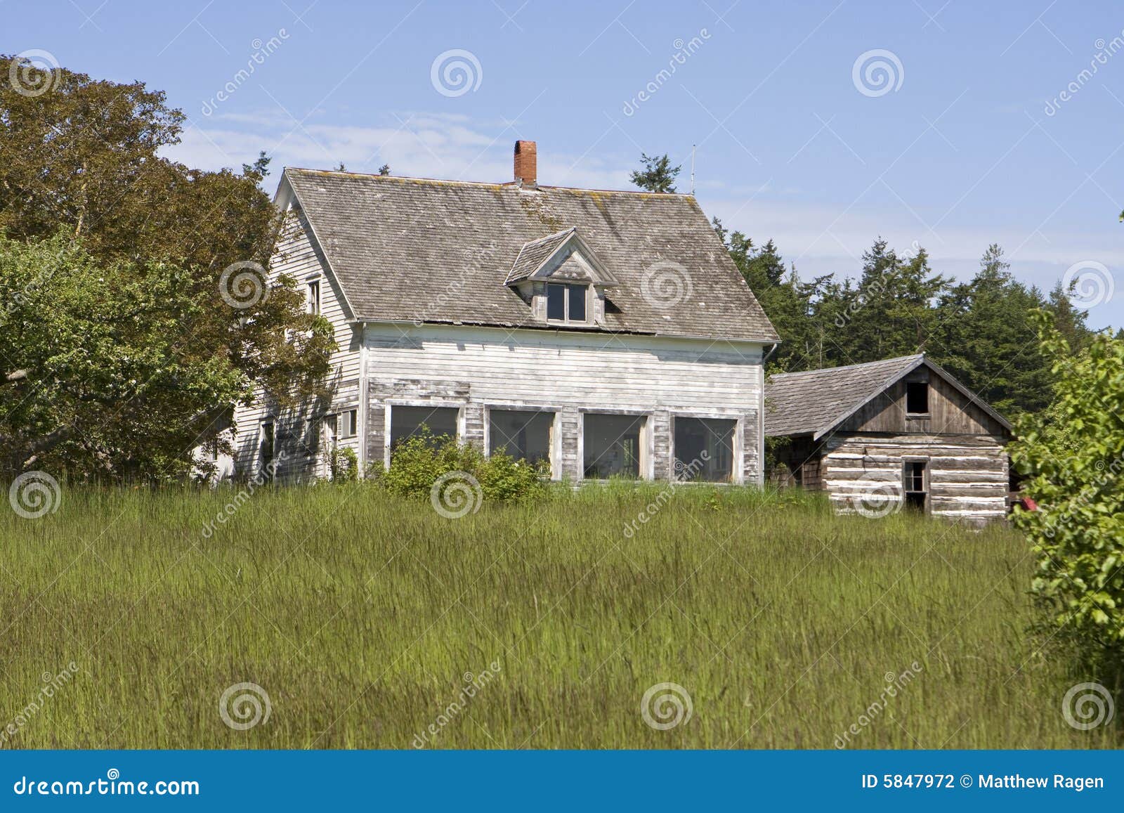 Old Farmhouse stock photo. Image of house, pasture, architecture - 5847972