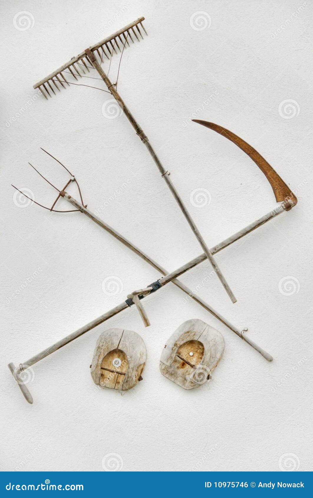 Old farming tools stock photo. Image of farming, ancient - 10975746