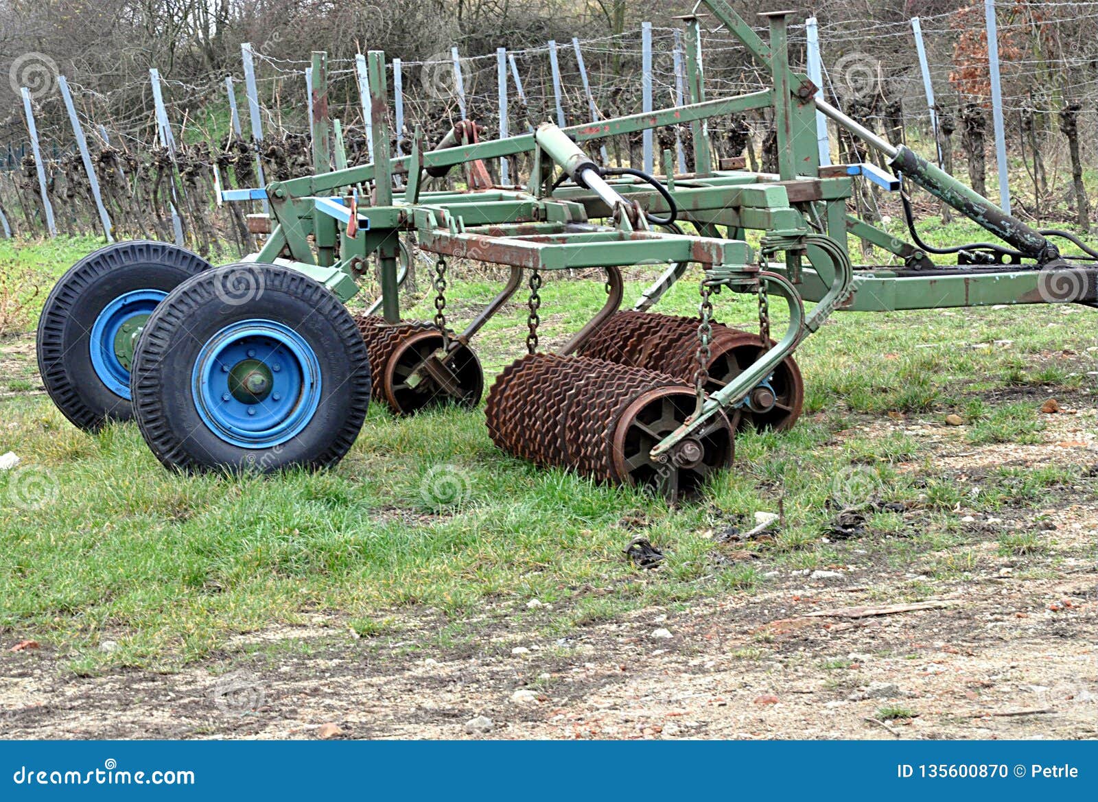 Old farming tools stock photo. Image of product, farming - 135600870