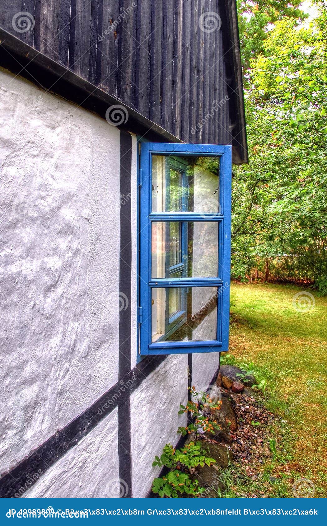 Old farms window stock image. Image of denmark, town - 49989809