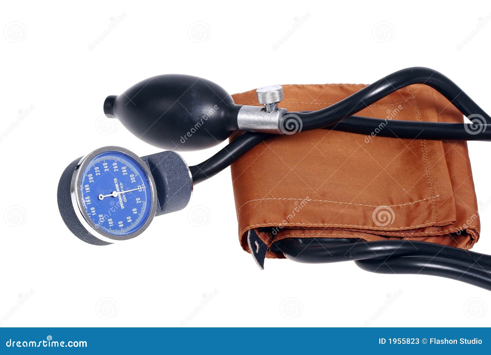 Old Fashion Blood Pressure Meter Stock Image - Image of fashion ...