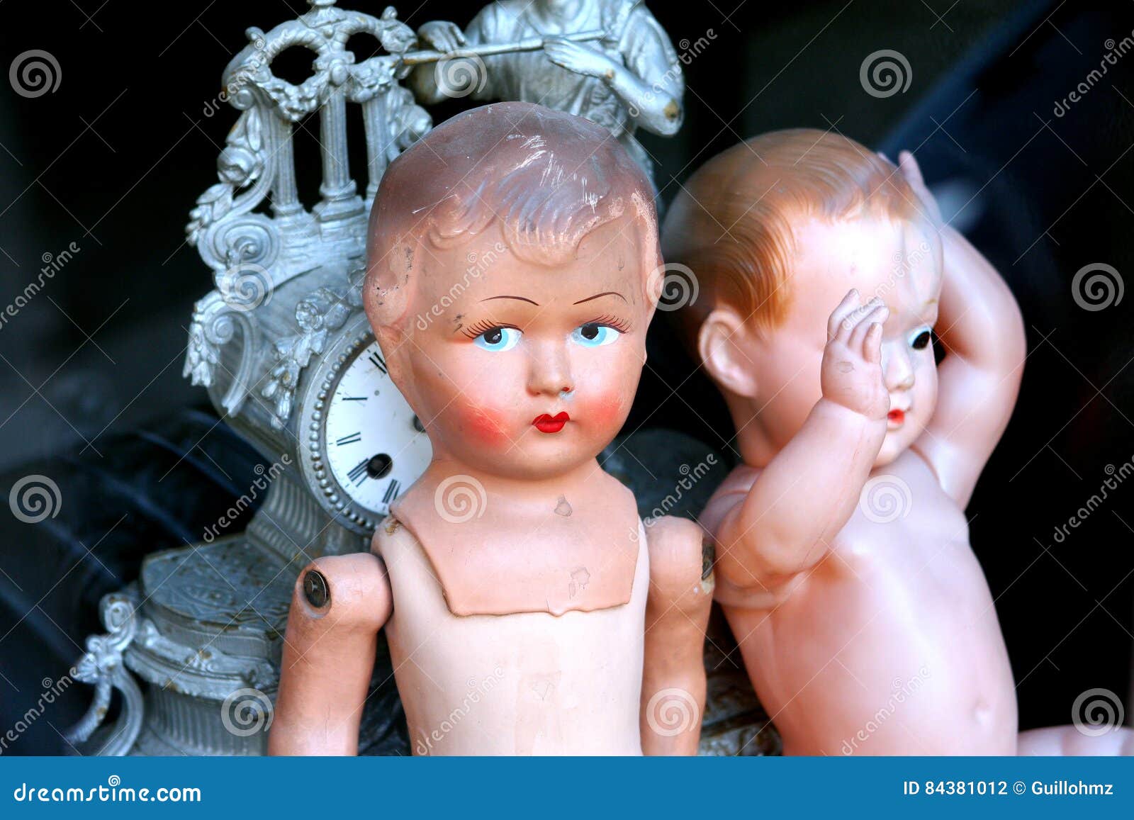 Old fashion dolls stock photo. Image of display, doll - 84381012