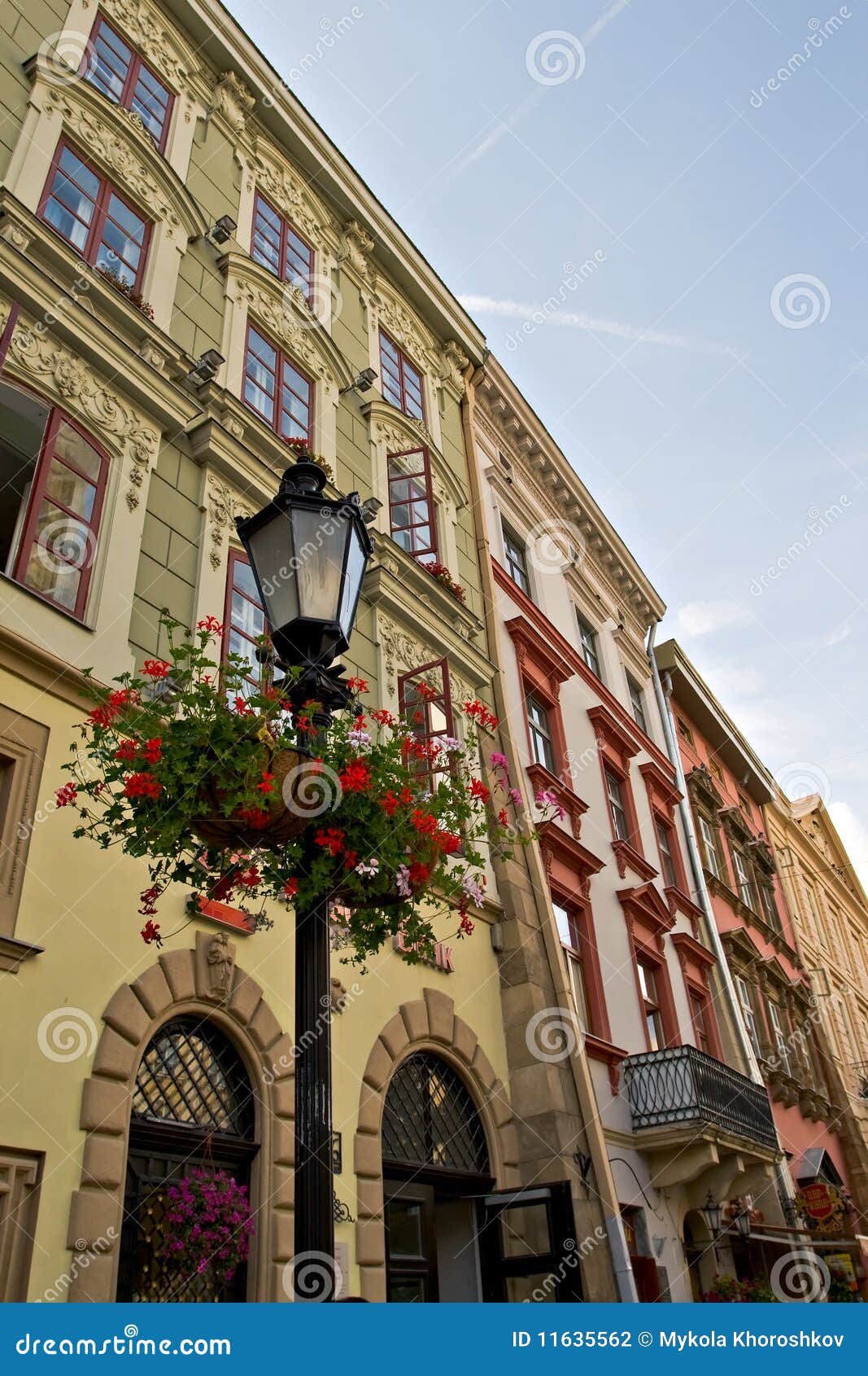 Old Fashion style street stock photo. Image of structure - 11635562