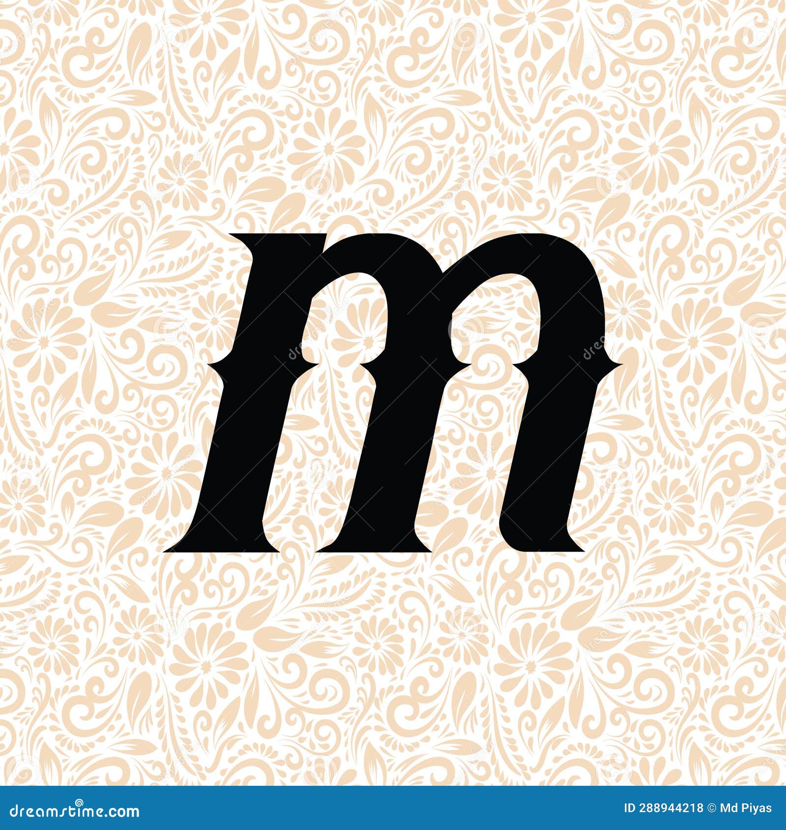 Old Fashioned Alphabet M LOWER , Black Alphabet Vector, Alphabet Vector ...