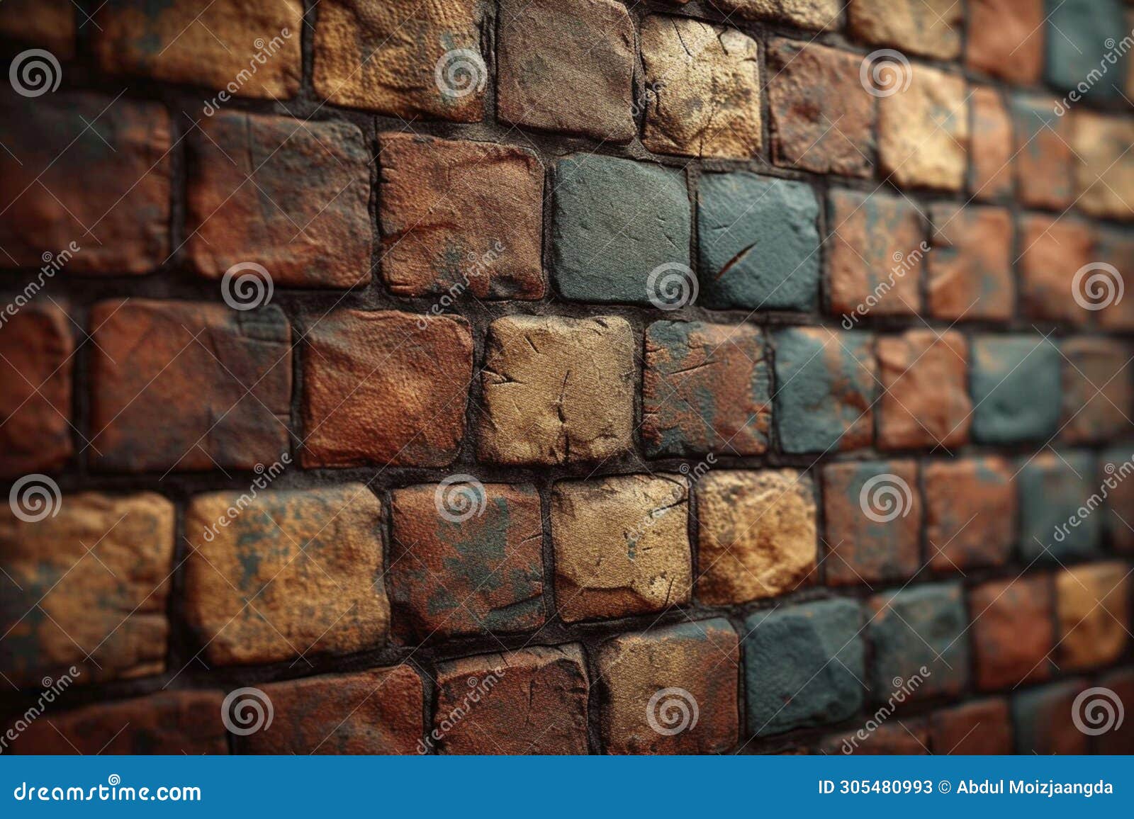 Old Fashioned Architectural Design Accentuates the Textured Brick Wall ...