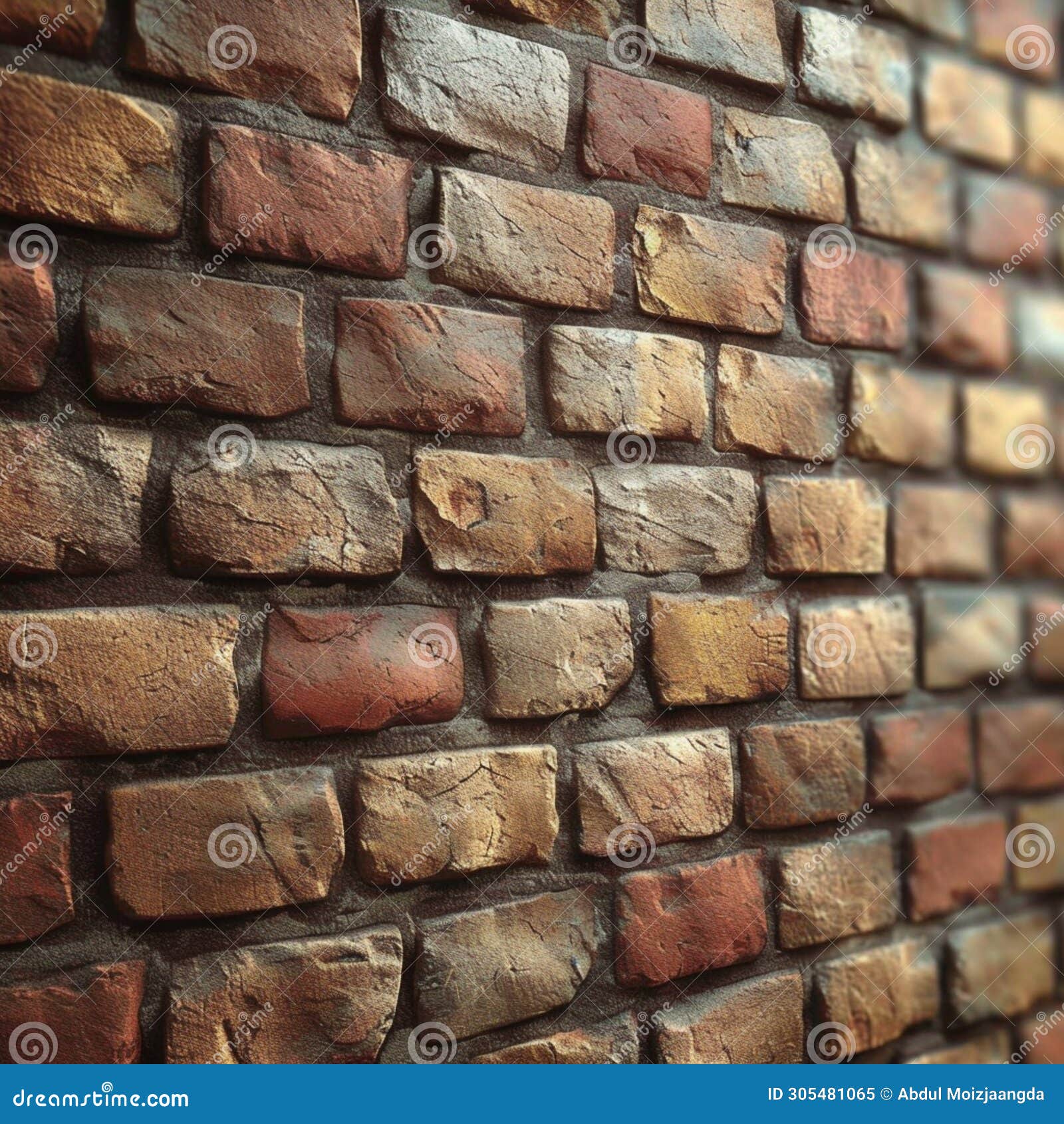 Old Fashioned Architectural Design Accentuates the Textured Brick Wall ...