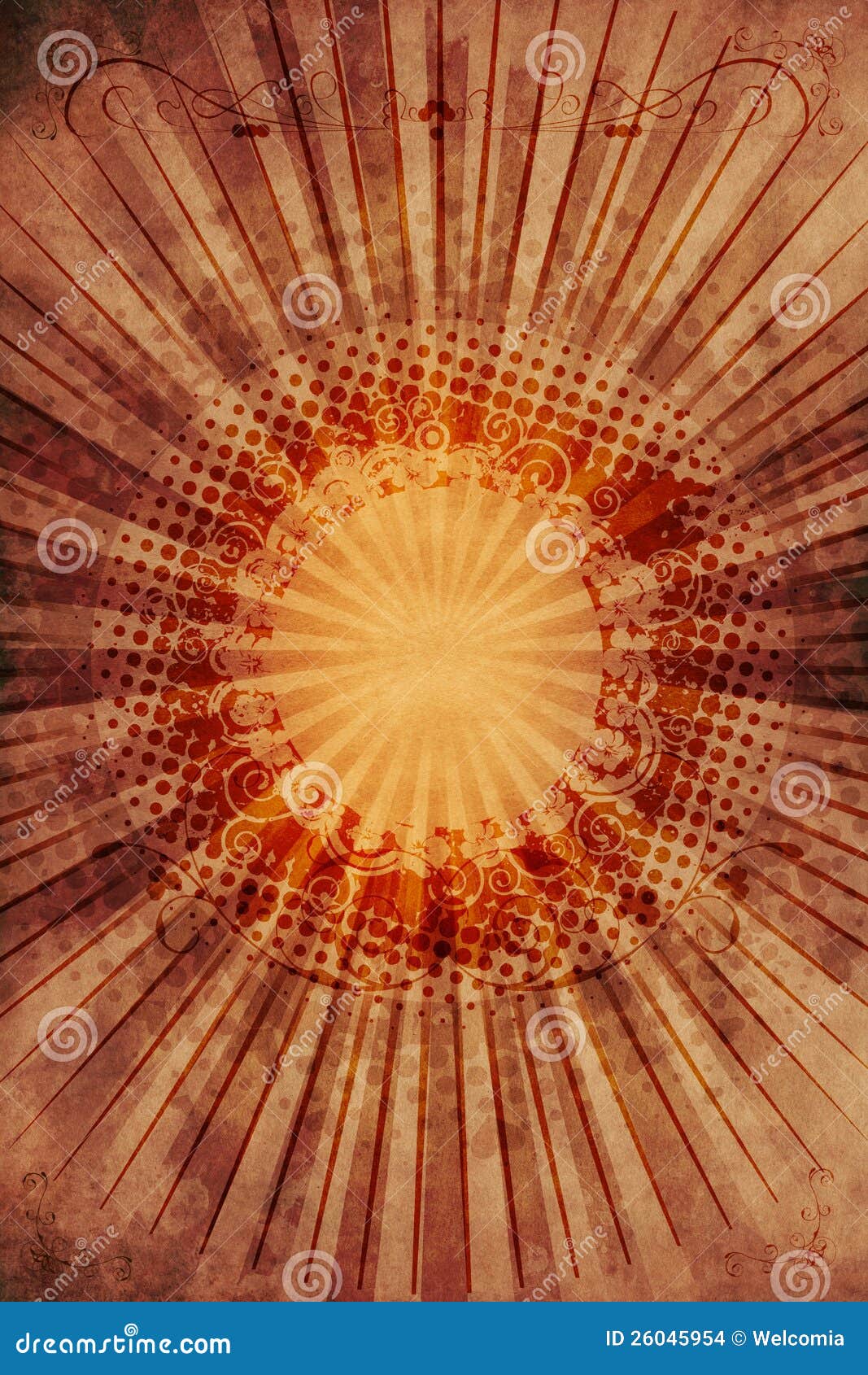 Old-fashioned Background Vector Illustration | CartoonDealer.com #13635018