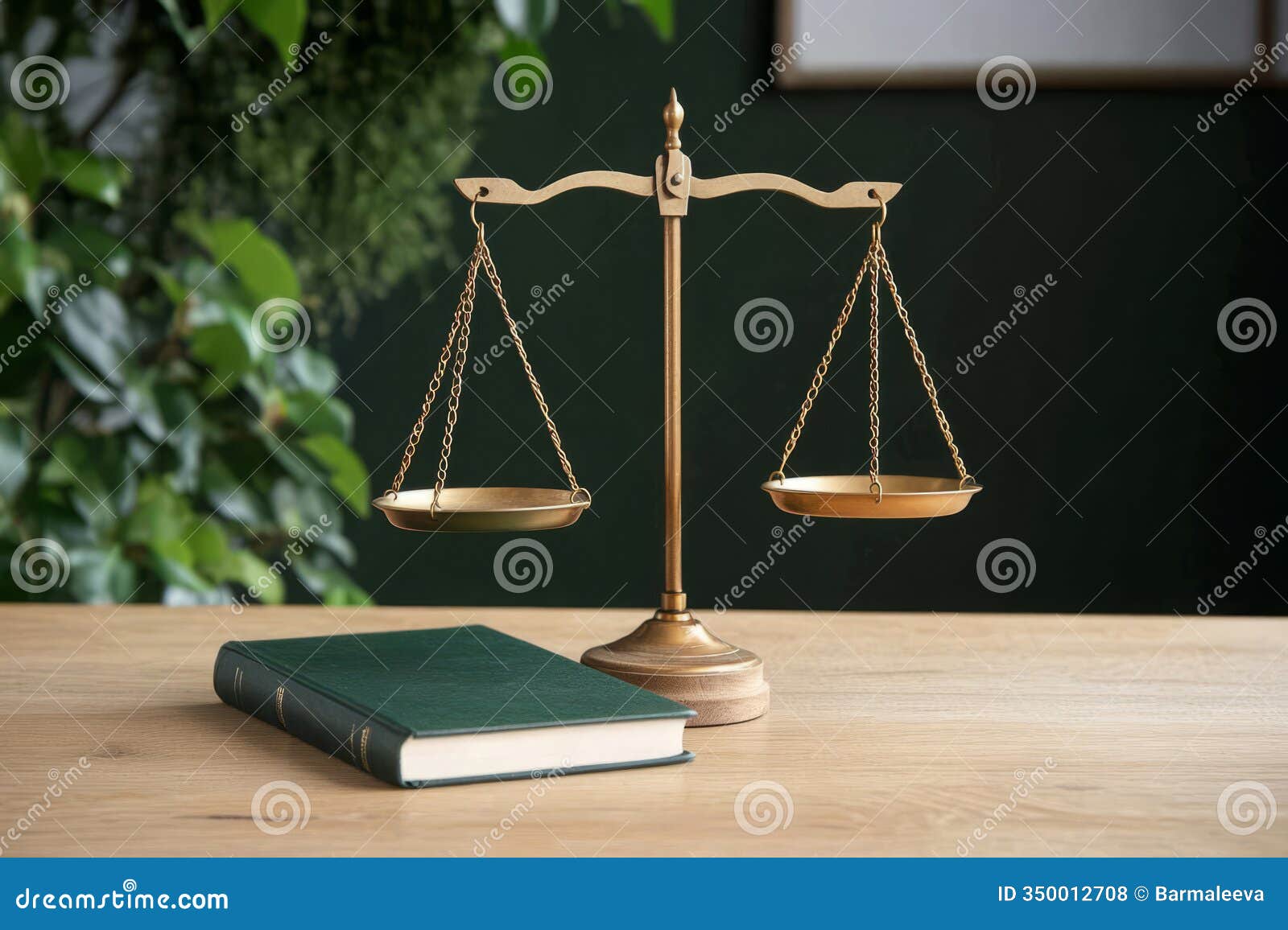 Old Fashioned Balance Scale beside a Stack of Law Books Stock Photo ...