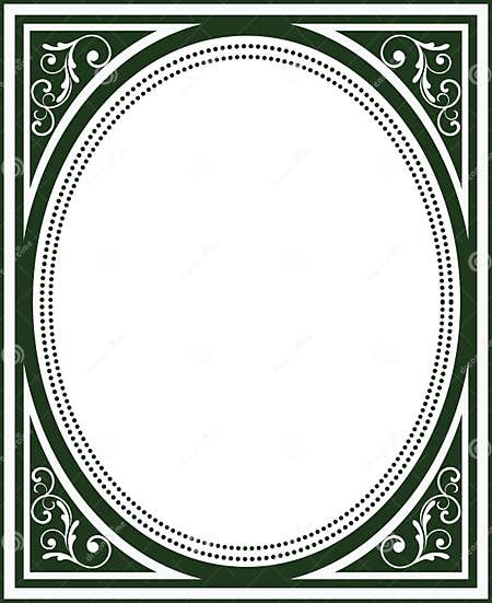 Old Fashioned Book Cover Frame Stock Vector - Illustration of ornate ...