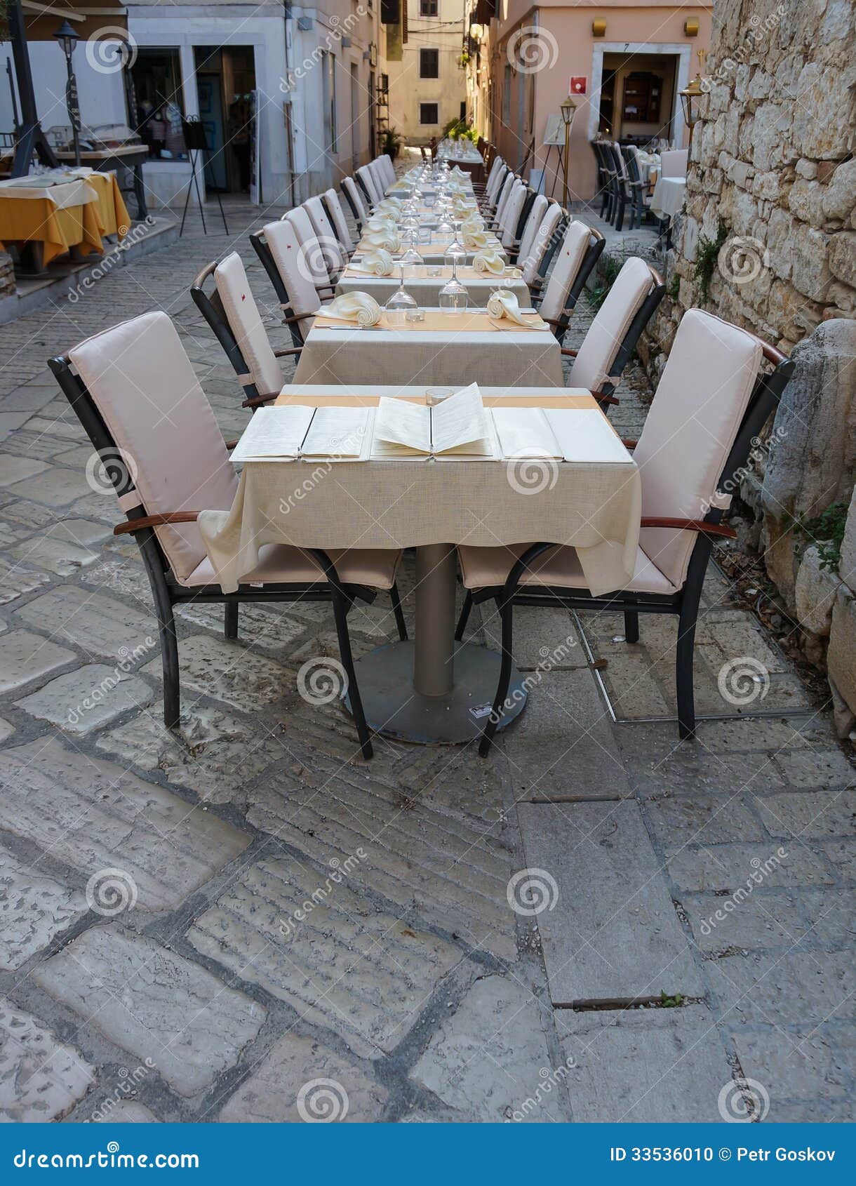 Old fashioned cafe terrace stock photo. Image of bistro - 33536010