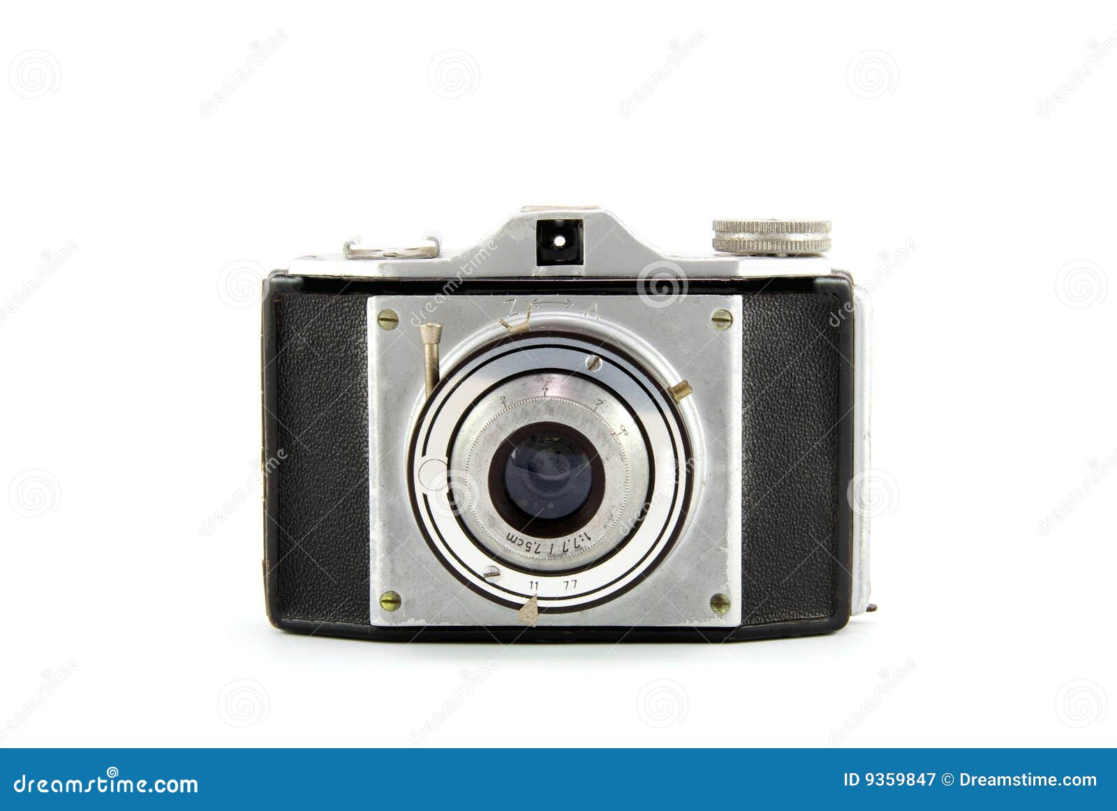 Old fashioned camera stock image. Image of outmoded, white - 9359847