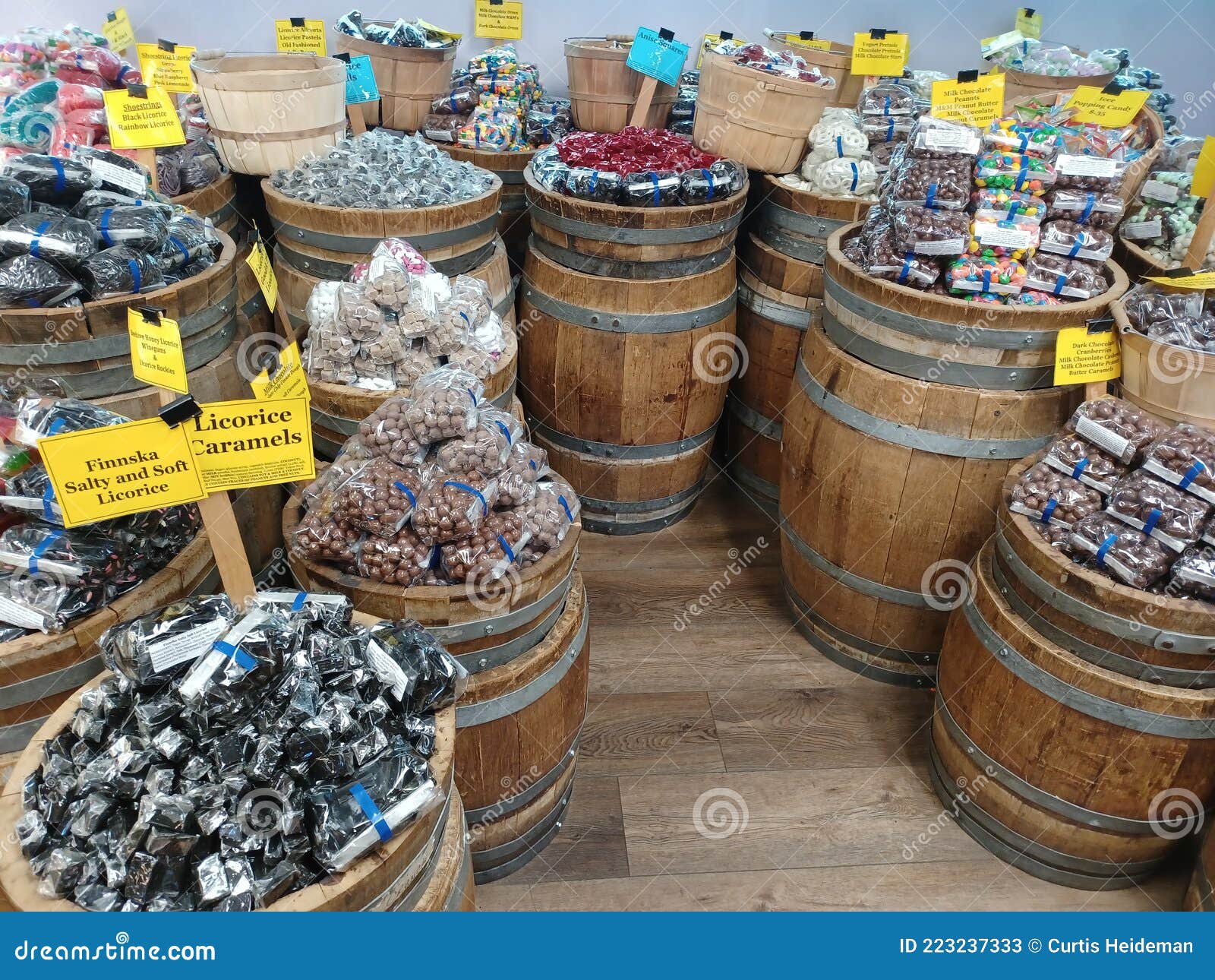 Old fashioned candy store stock image. Image of city - 223237333