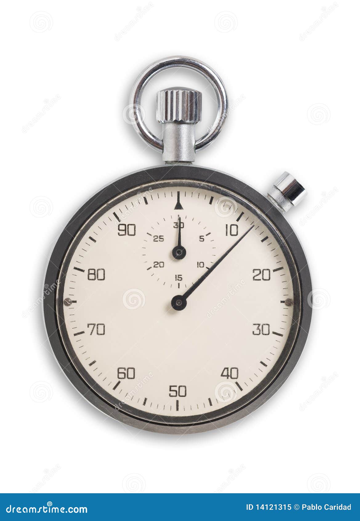 Old fashioned chronometer. stock image. Image of minute - 14121315