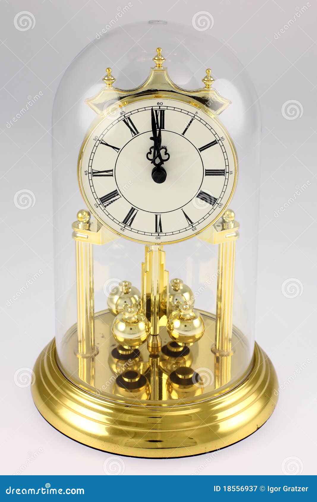 Old fashioned clock stock image. Image of inside, sophisticated - 18556937