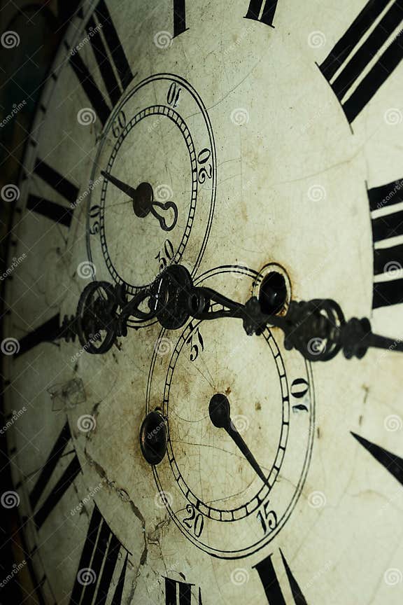 Old Fashioned Clock Face stock photo. Image of clock - 41137090