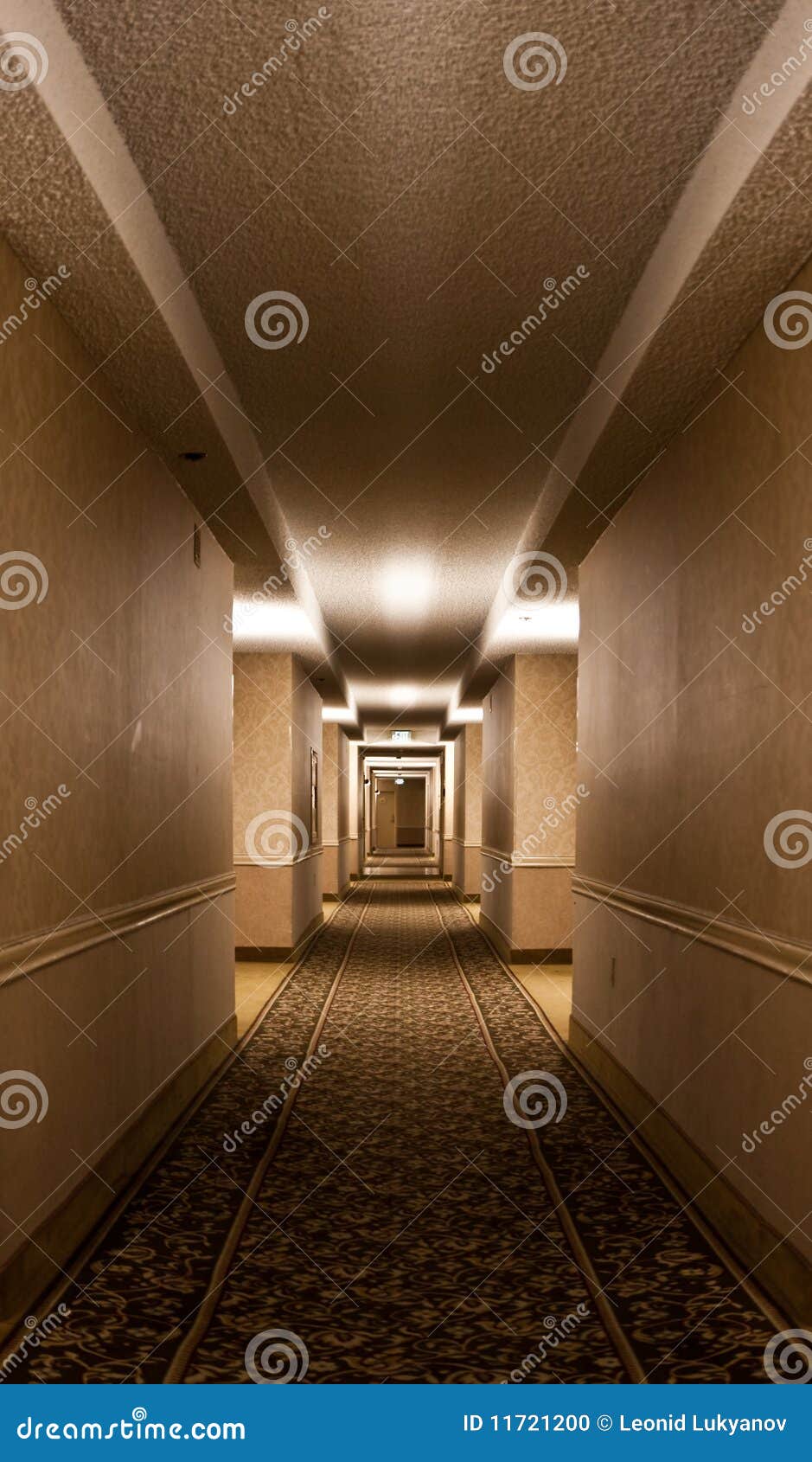 Old fashioned corridor stock photo. Image of tunnel, wall - 11721200