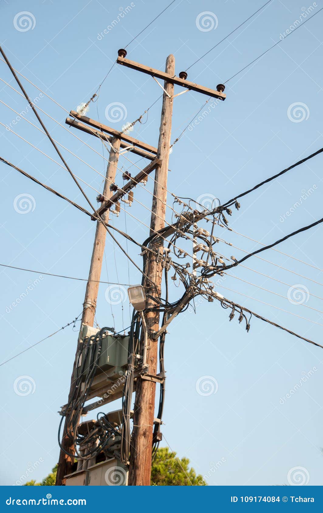 Old Fashioned Electric Transmission Network Stock Photo - Image of grid ...