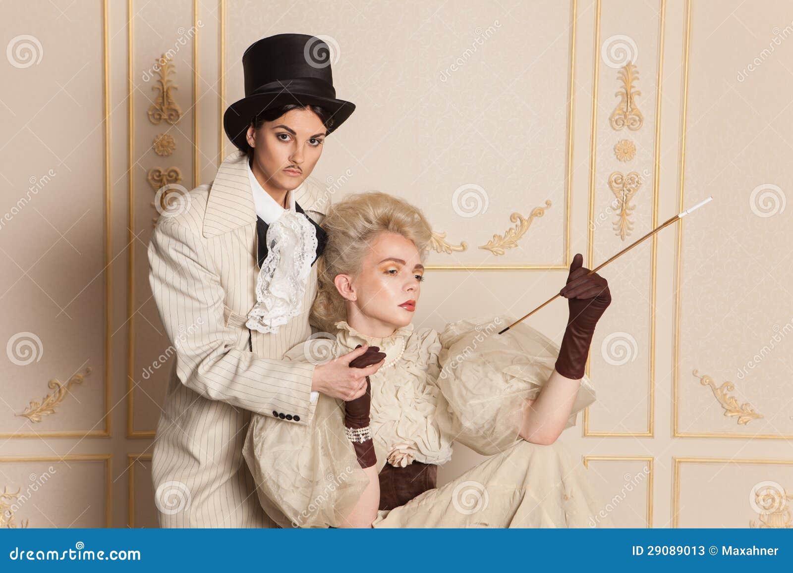 Old-fashioned family stock image. Image of gloves, elegance - 29089013