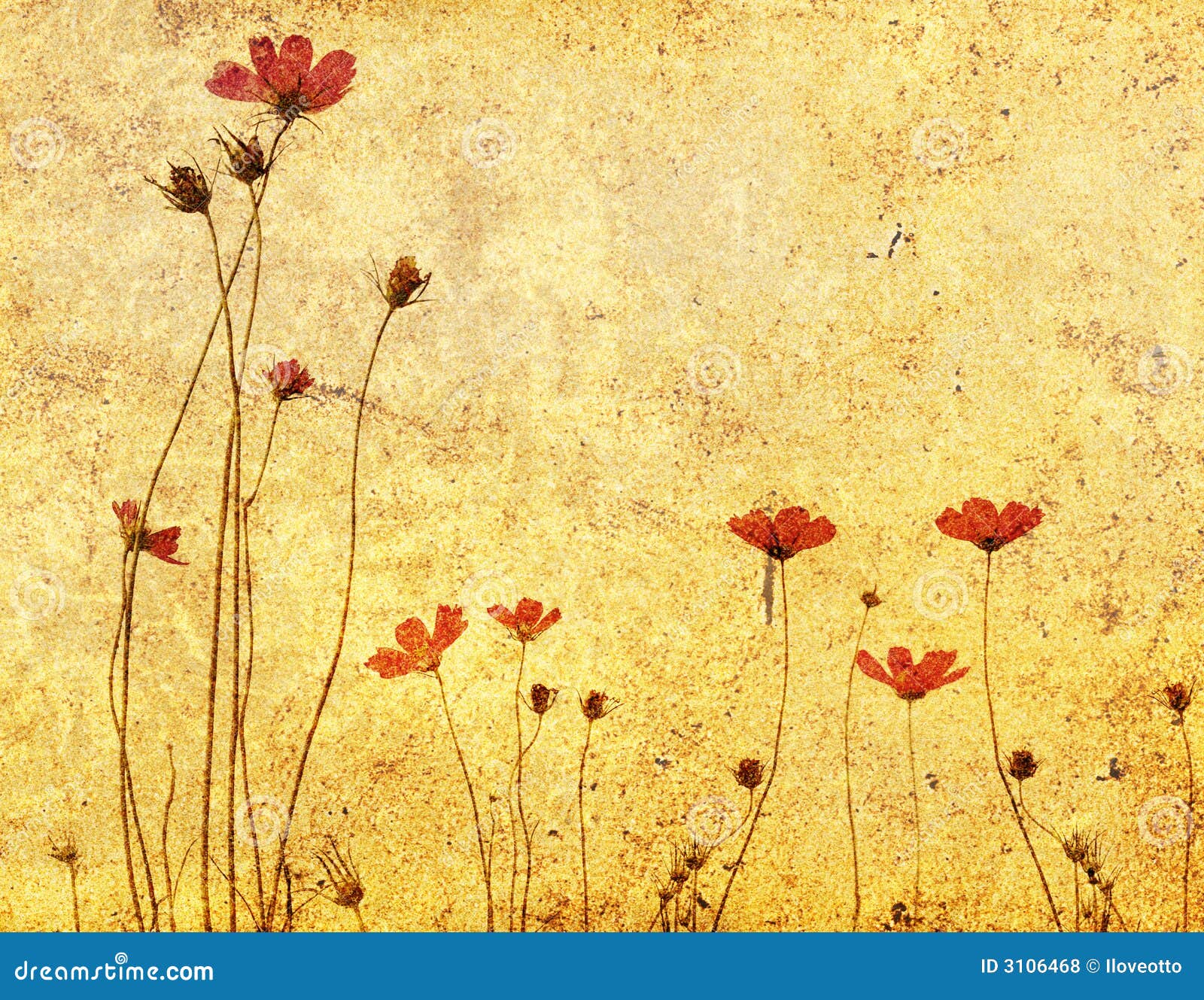 Old-fashioned Flower Royalty-Free Stock Image | CartoonDealer.com #2892316