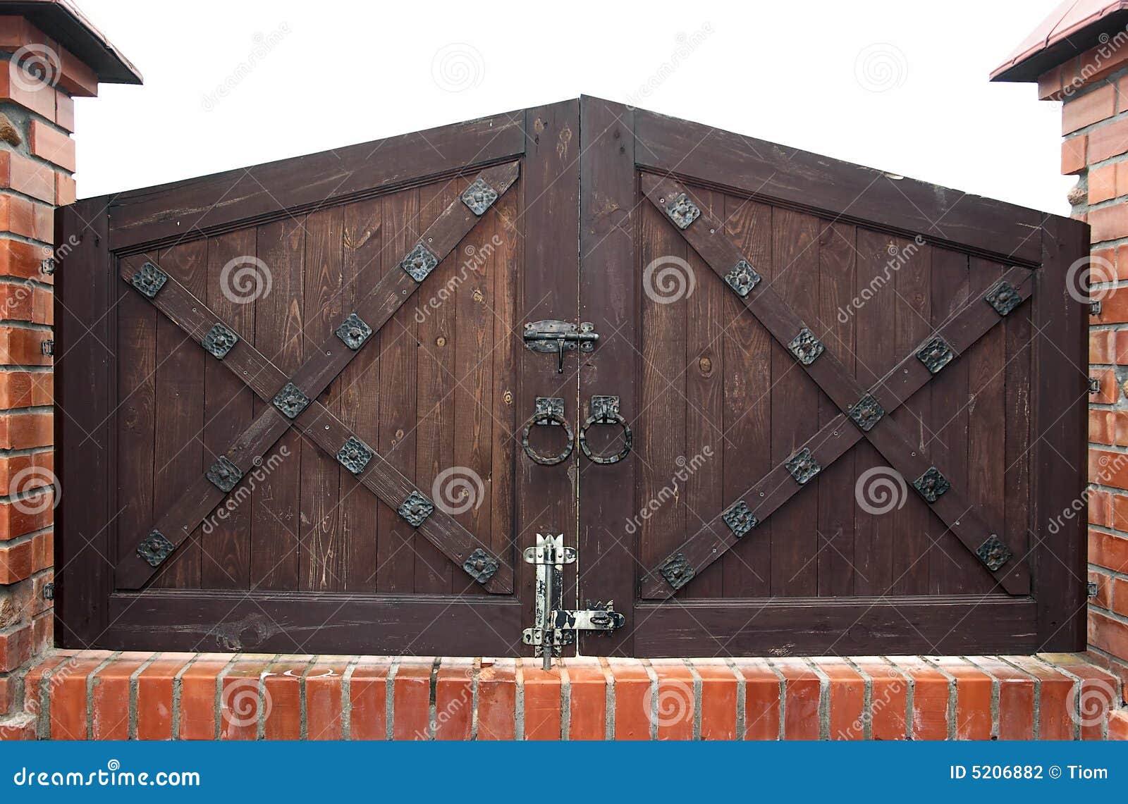 Old fashioned gates stock photo. Image of antique, lock - 5206882