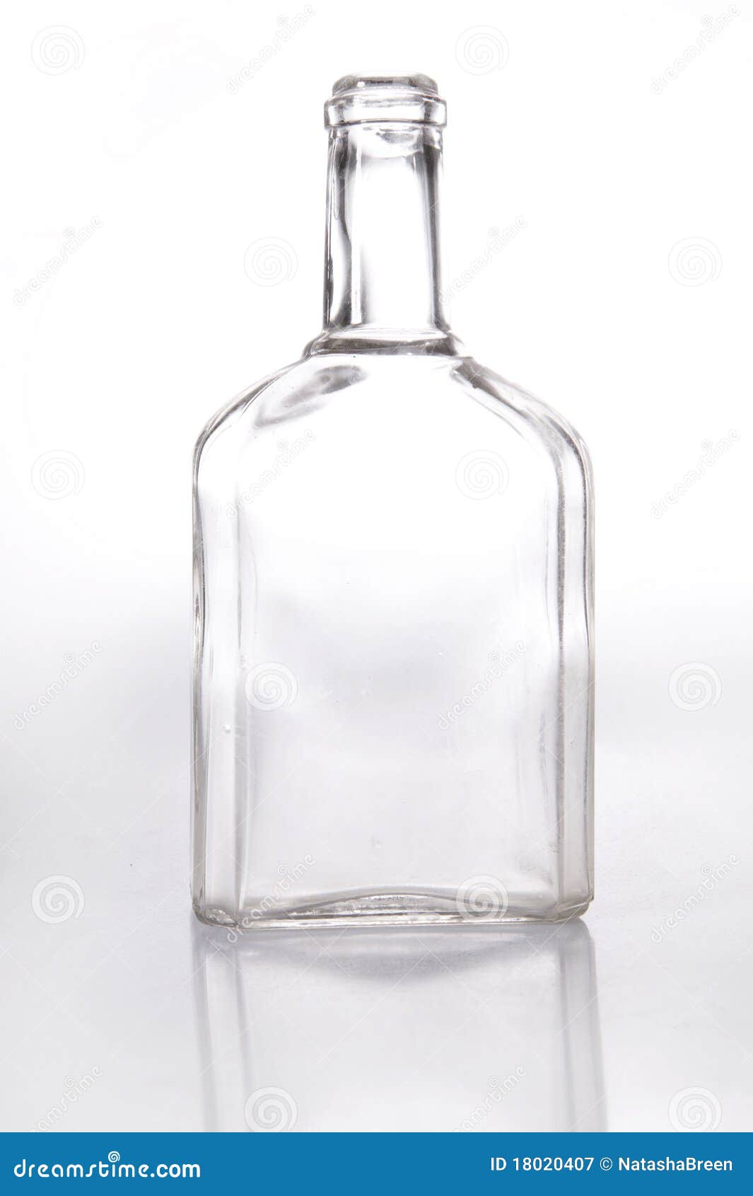 Old fashioned glass bottle stock image. Image of bottle - 18020407