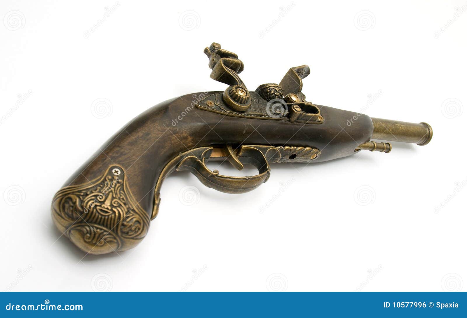 Old-fashioned gun stock photo. Image of country, danger - 10577996