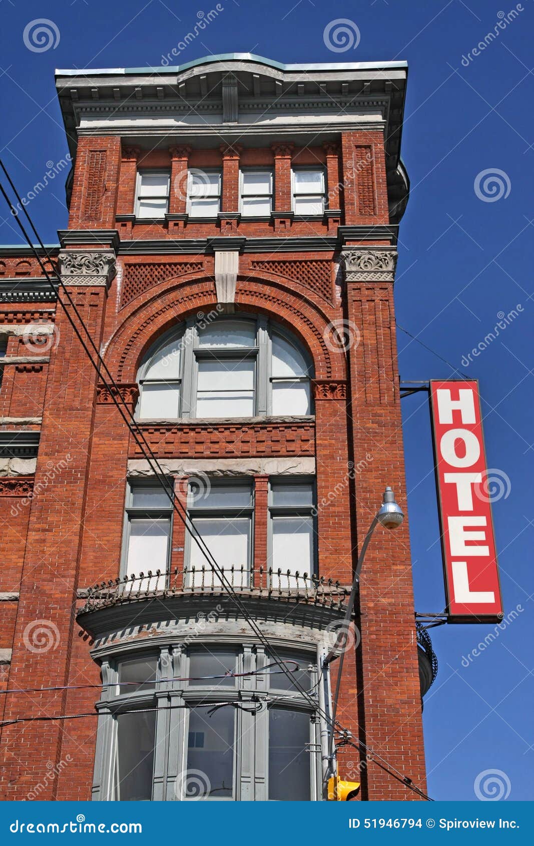 Old fashioned hotel stock photo. Image of window, peeling - 51946794