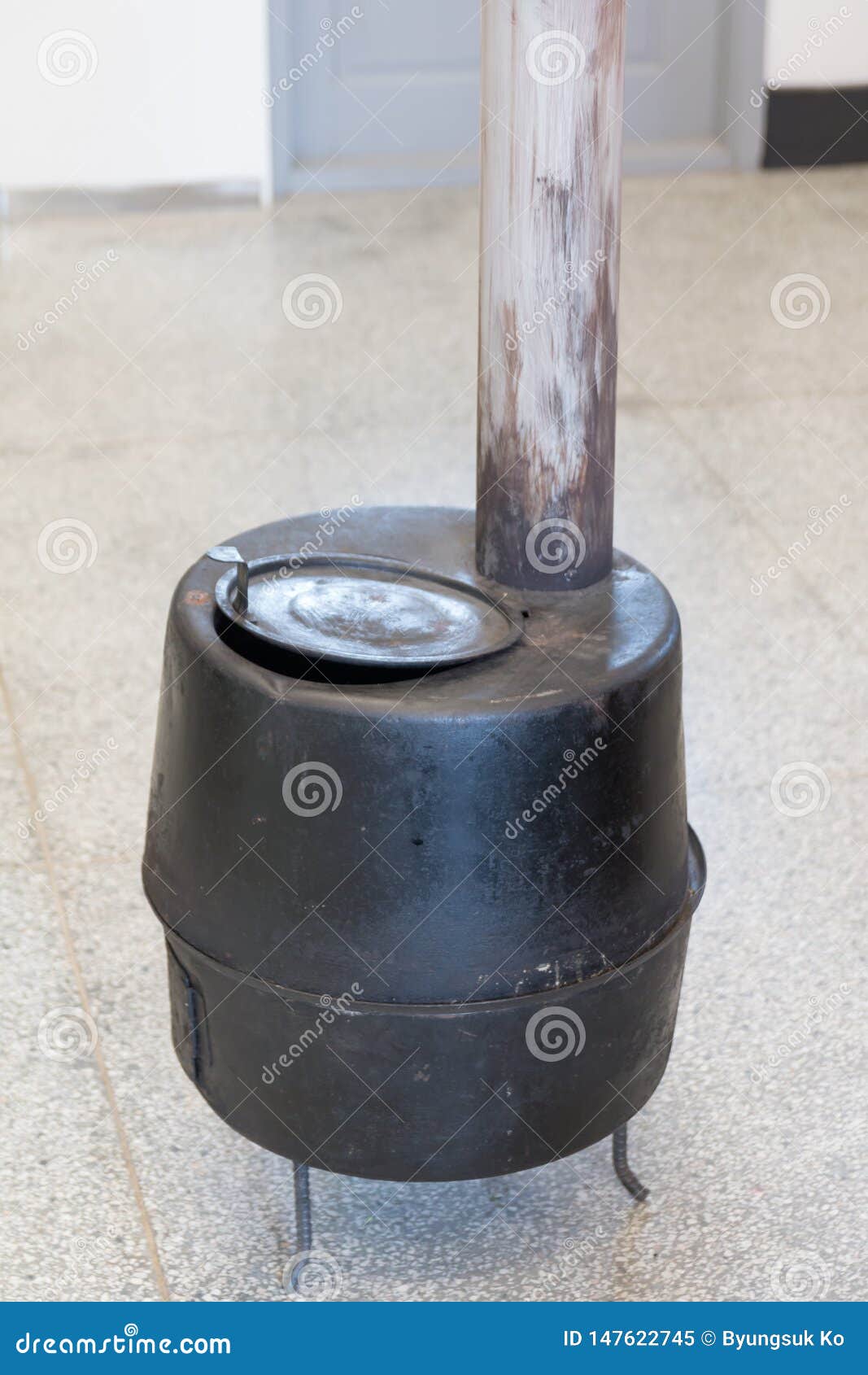 Old fashioned iron heater stock image. Image of equipment - 147622745