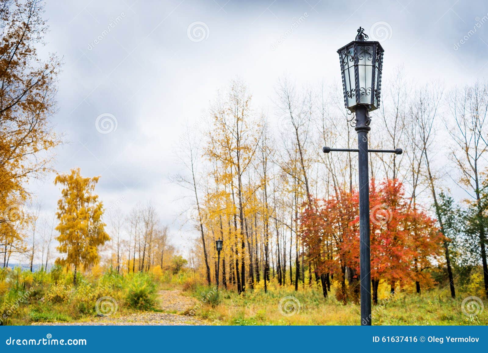 Old-fashioned lamp post stock photo. Image of vertical - 61637416