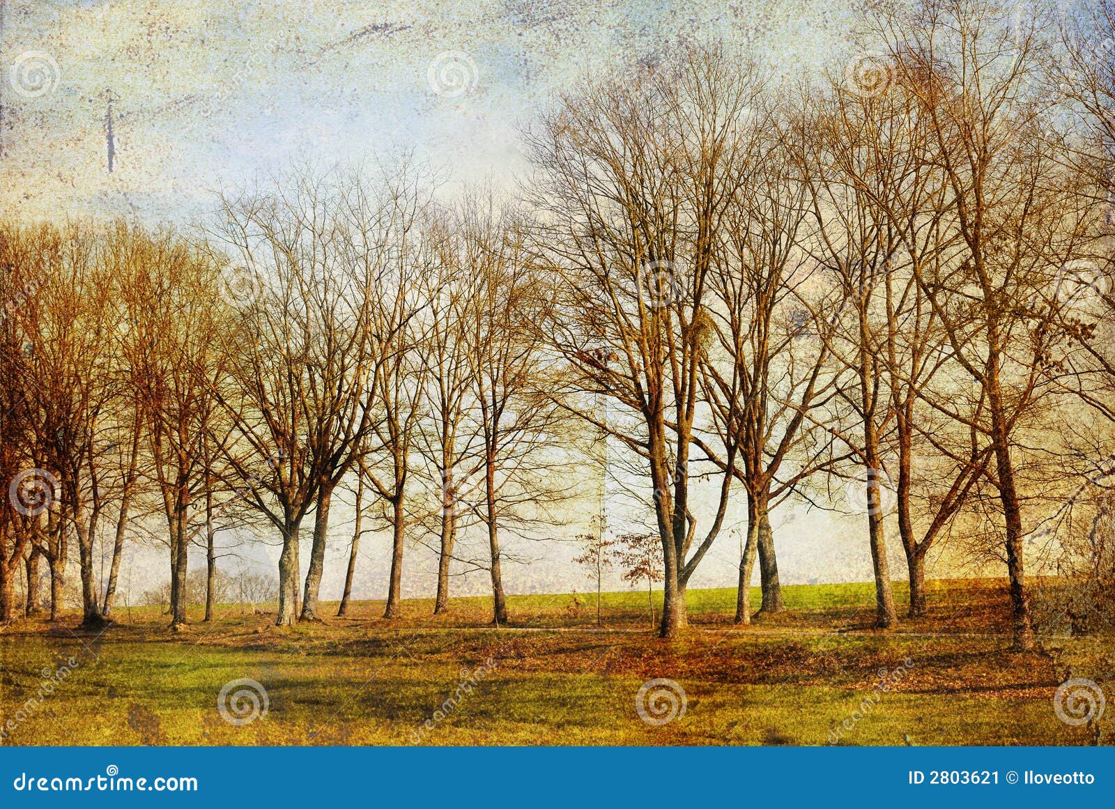 Old-fashioned landscape stock image. Image of landscape - 2803621