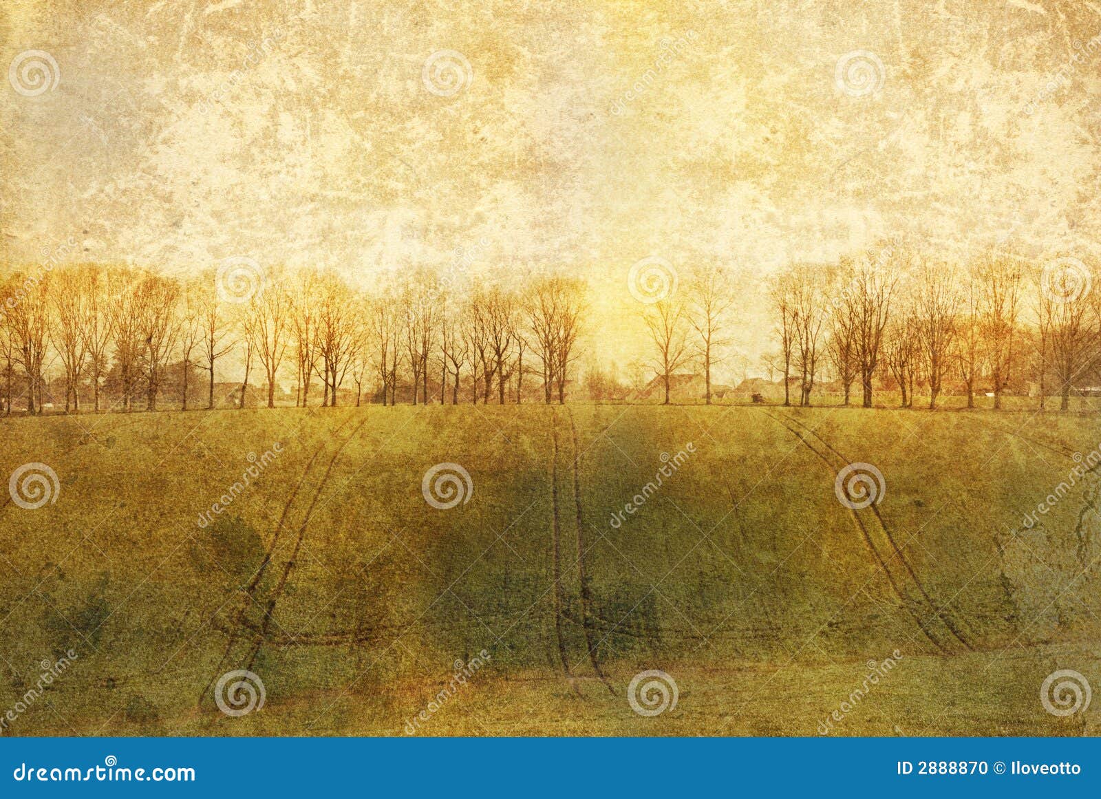 Old-fashioned Landscape Stock Photography | CartoonDealer.com #4008338