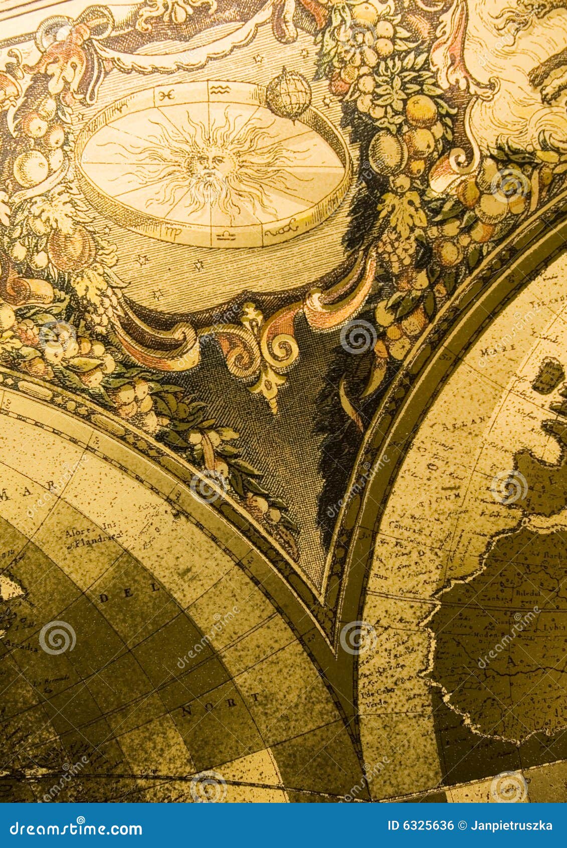 Old-fashioned map stock photo. Image of design, concepts - 6325636