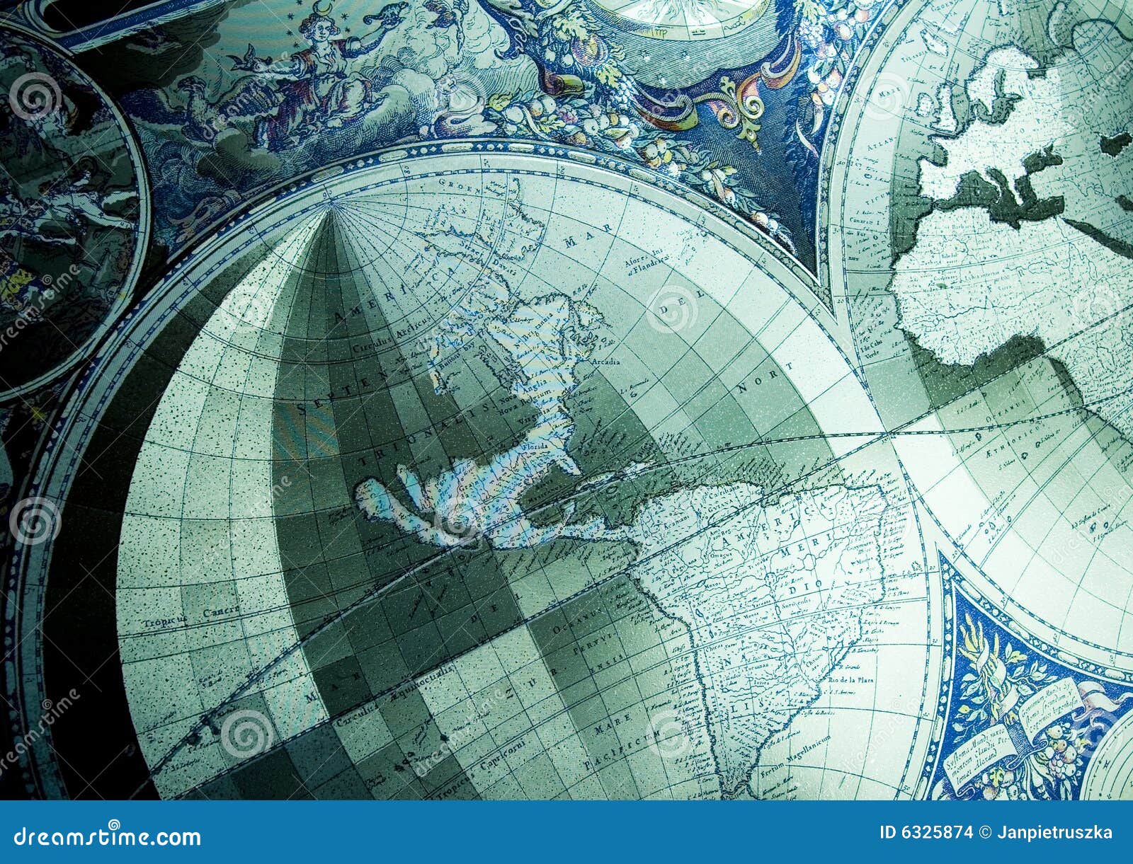 Old Fashioned Street Maps