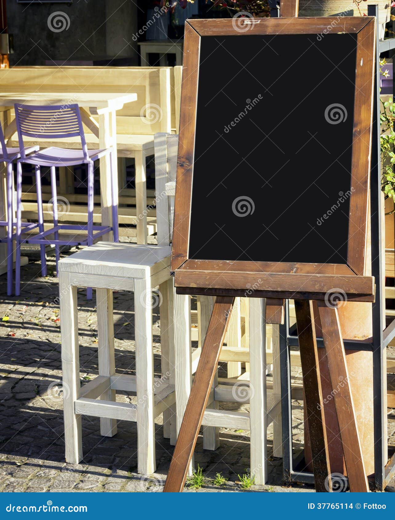 Old fashioned menu board stock photo. Image of clean - 37765114