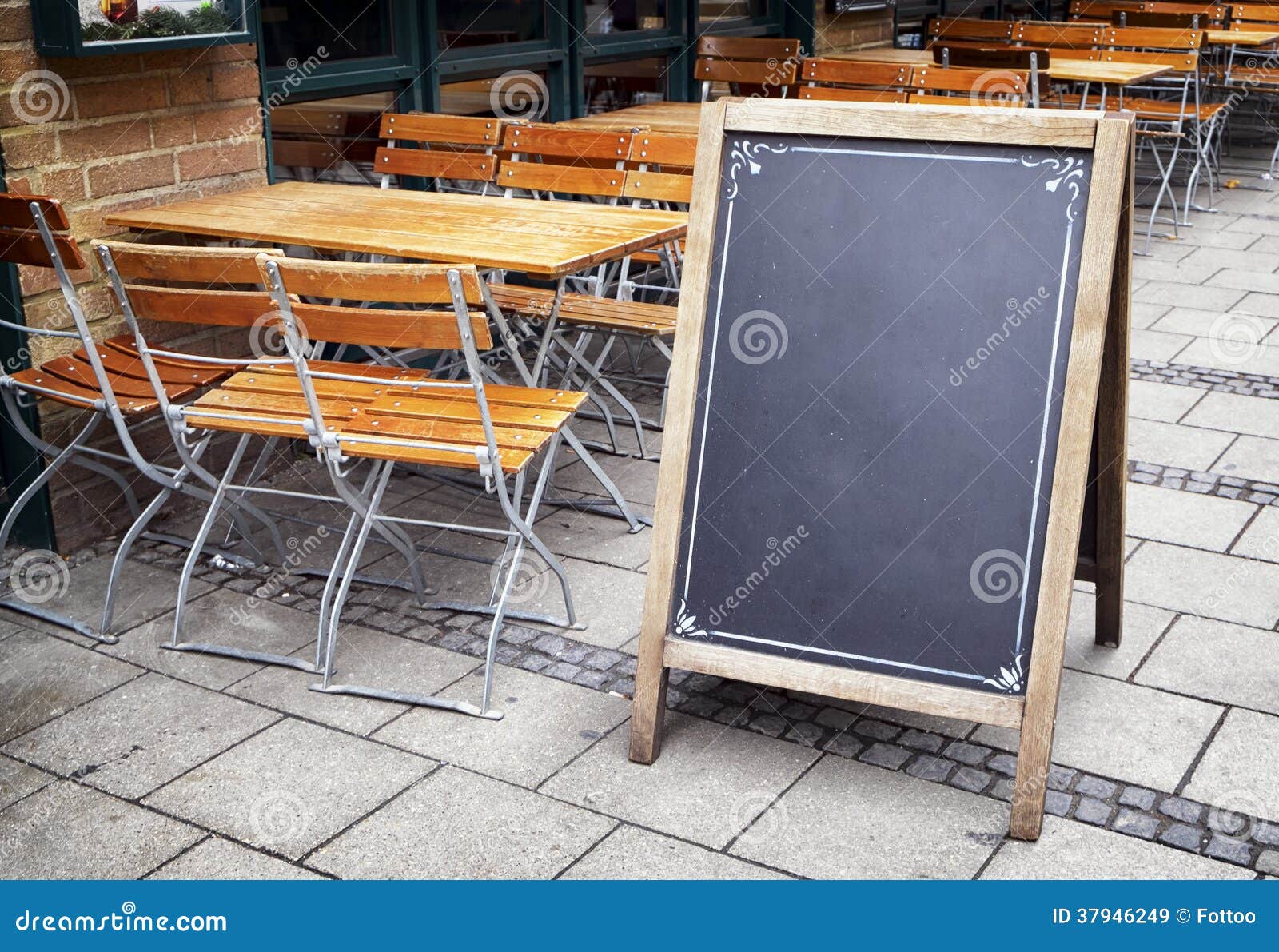 Old fashioned menu board stock image. Image of menu, object - 37946249