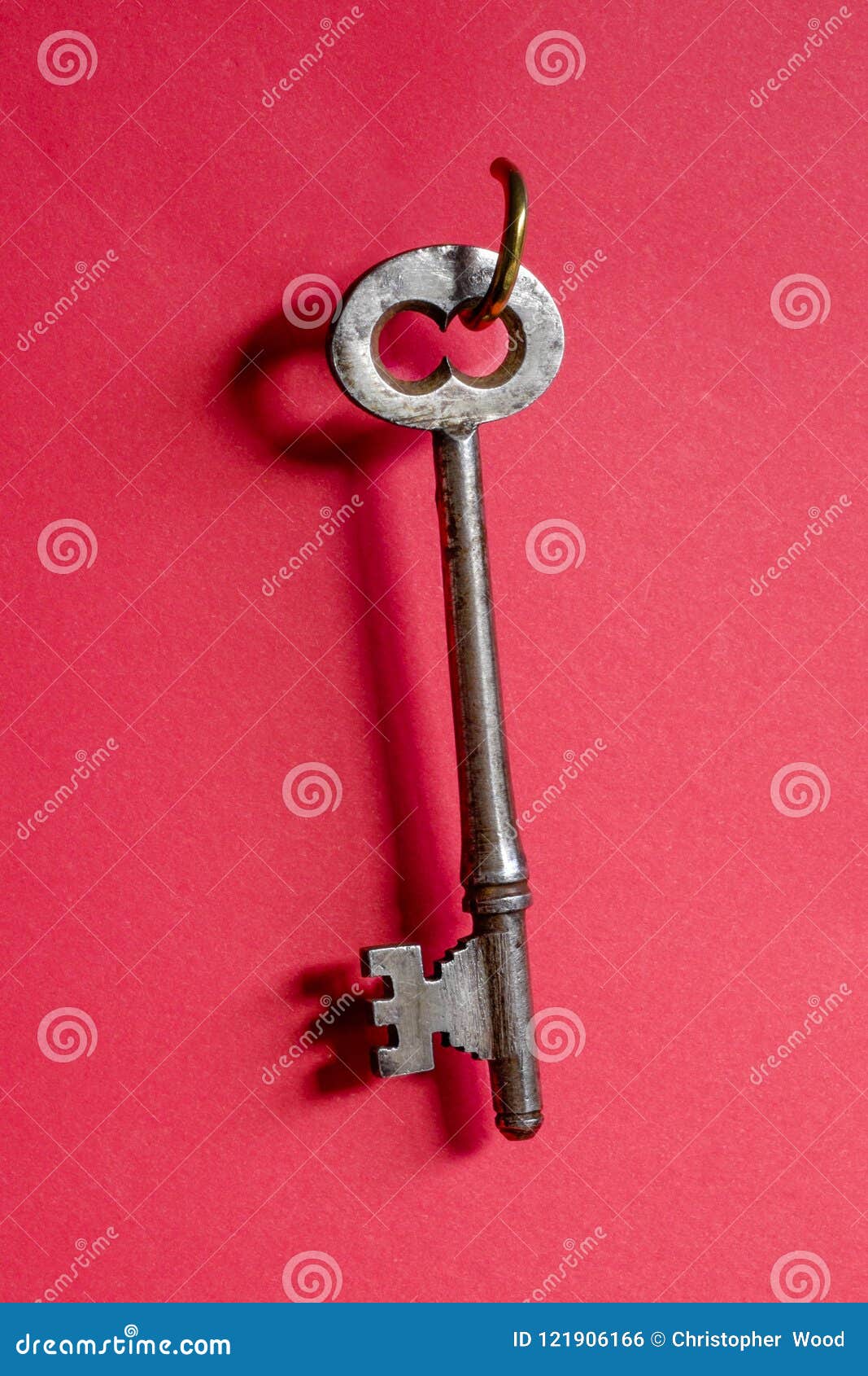 Vintage Mortice Lock Key stock photo. Image of aged - 121906166