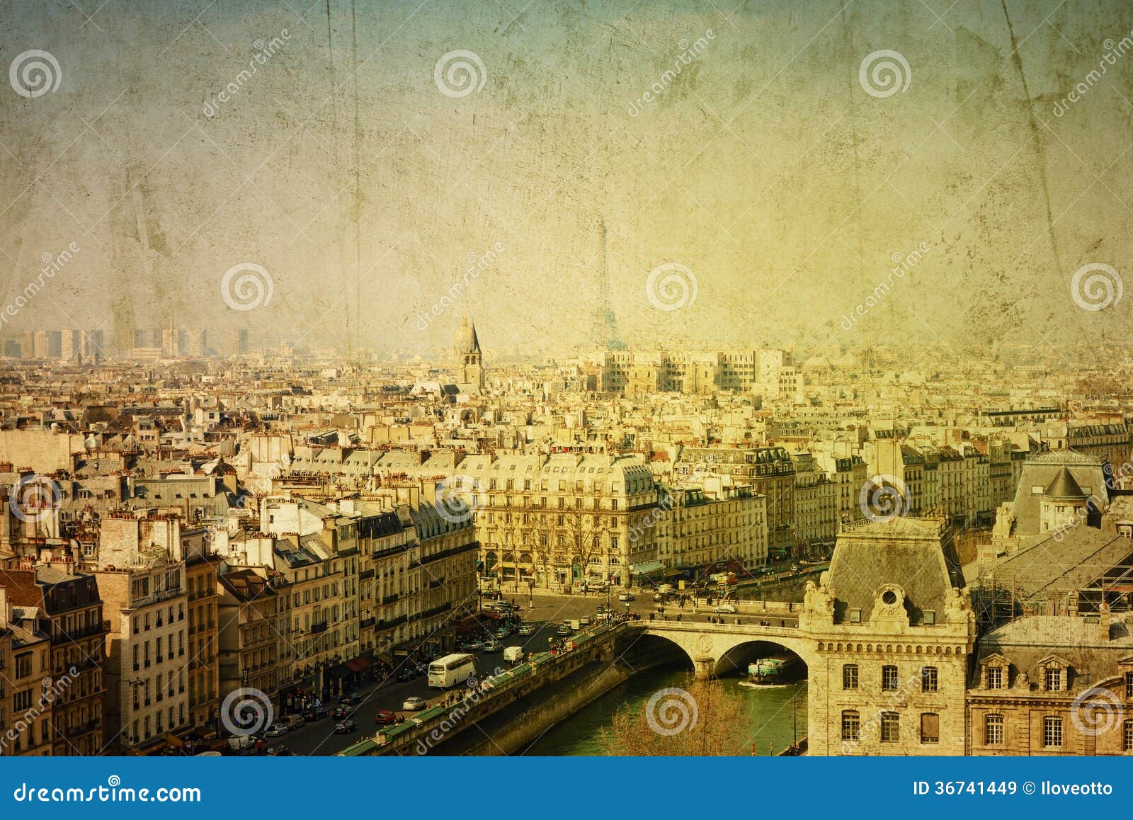 Old-fashioned paris france stock image. Image of landscapes - 36741449