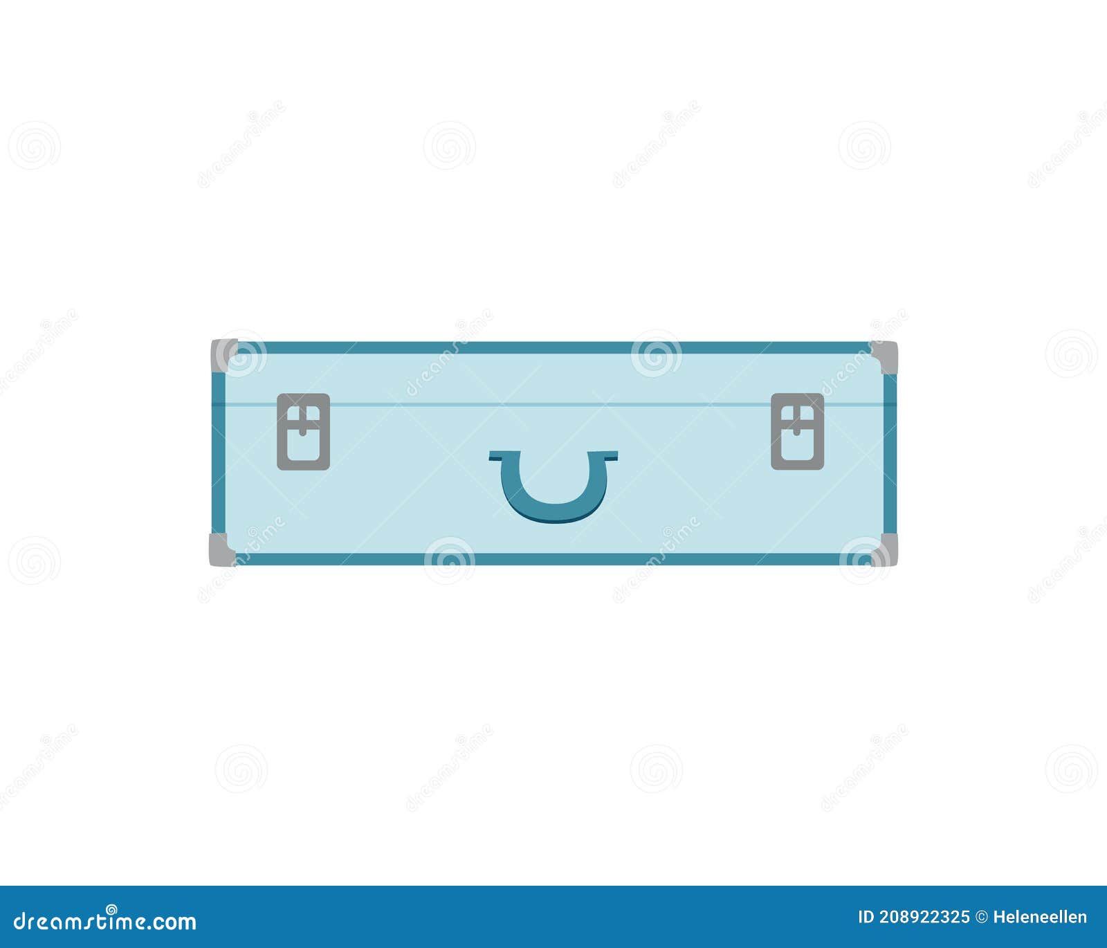 Old-fashioned Romantic Rectangular Suitcase for Clothes Accessories for ...