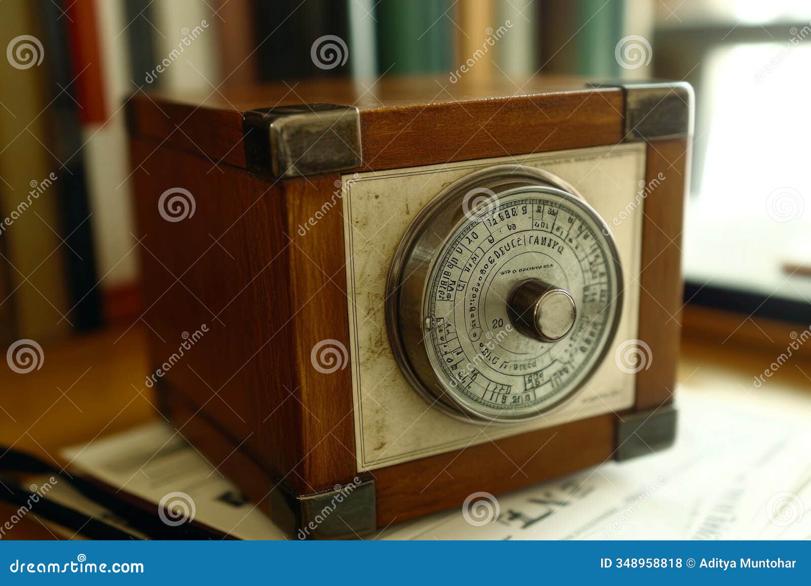 Generative Ai, Old-fashioned Safe Box, Large Cipher Dial, Bank Safe Box ...