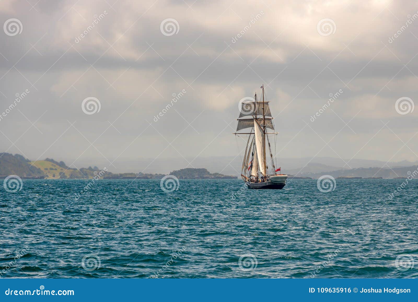 Sailboat on Empty Seas editorial photo. Image of blue - 109635916
