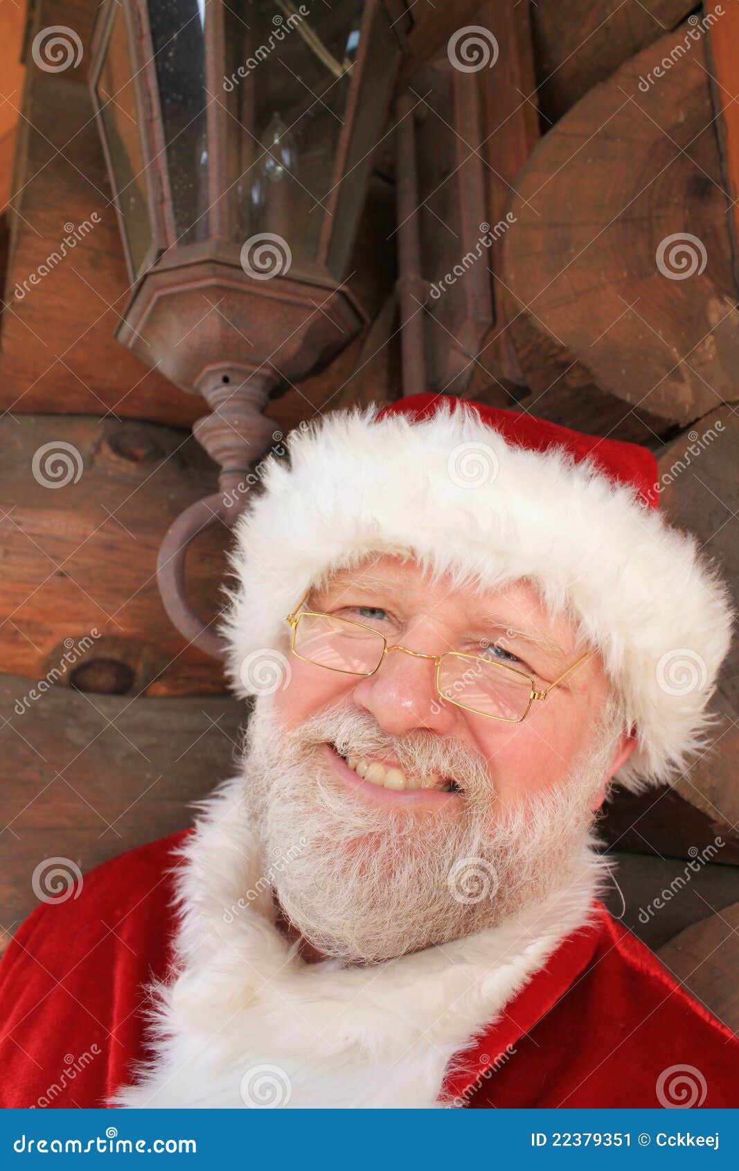 Old Fashioned Santa stock image. Image of jolly, black - 22379351
