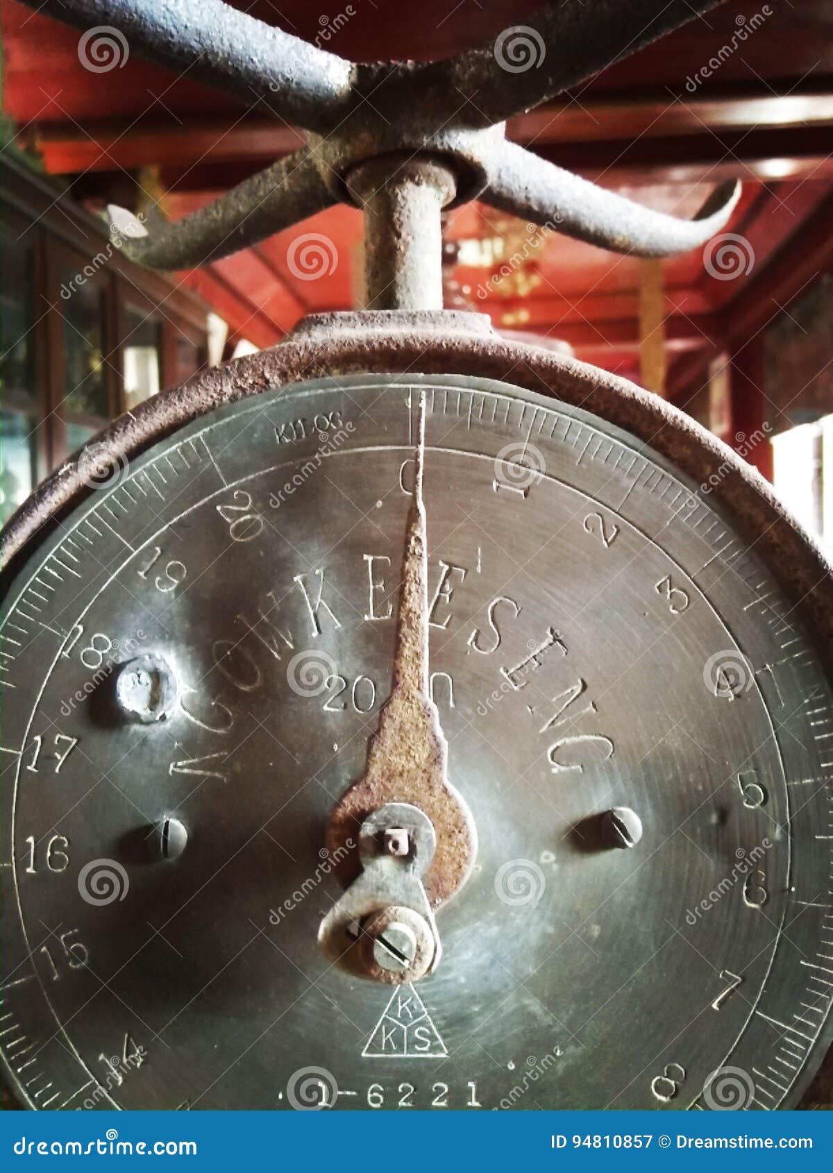 An old - fashioned scales stock image. Image of fashioned - 94810857