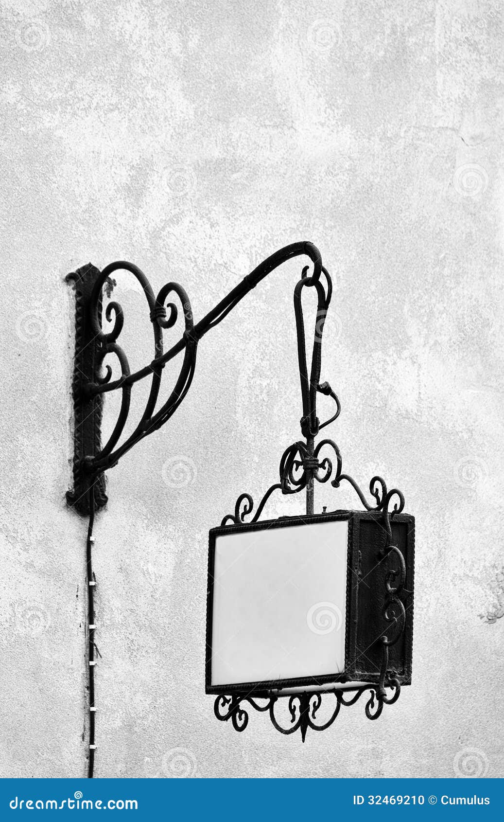 Old-fashioned shop sign. stock photo. Image of wall, ornate - 32469210