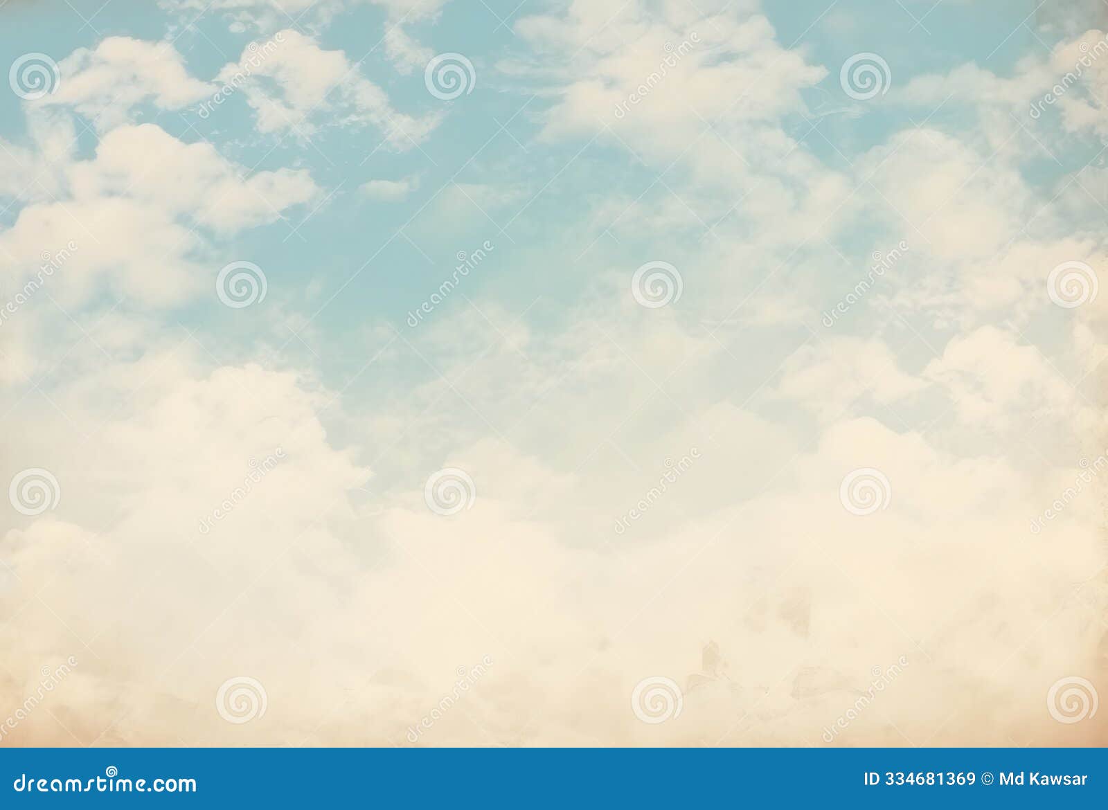 Vintage Sky Clouds Halftone Pattern Texture Background Stock ...