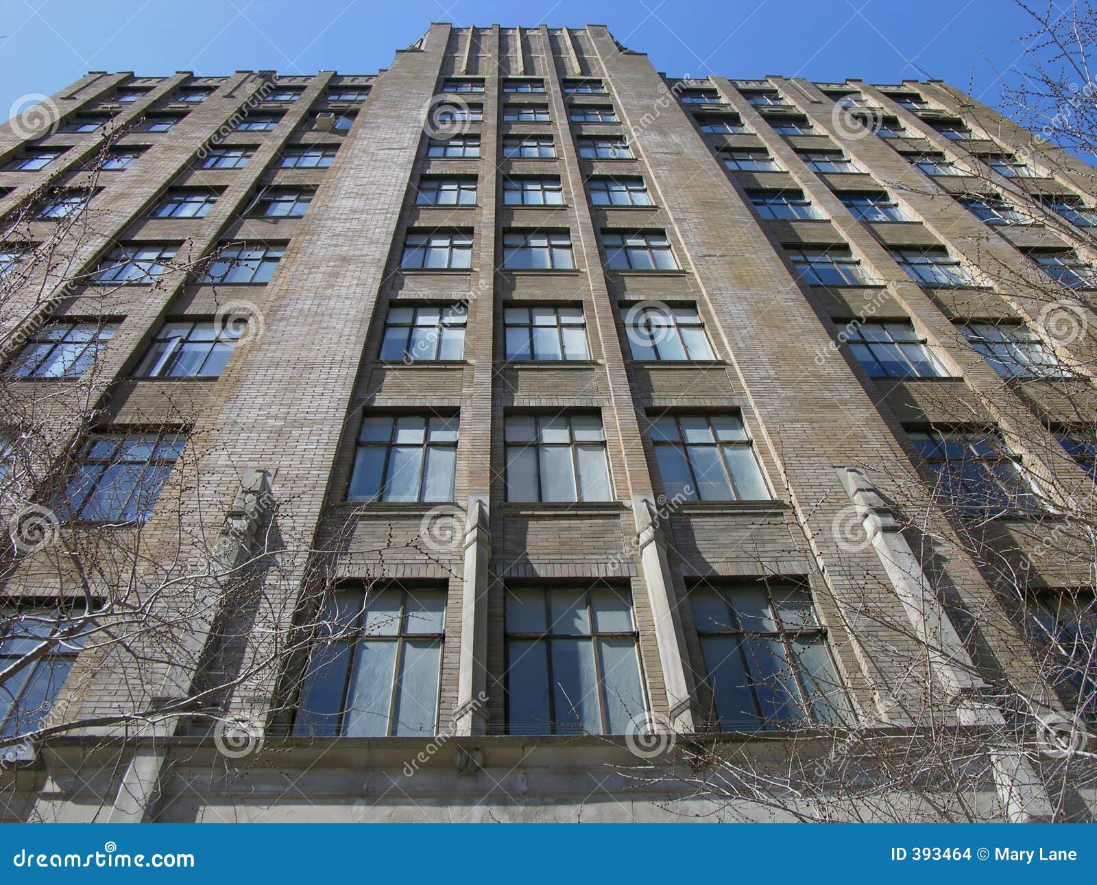 Old Fashioned Skyscraper stock photo. Image of downtown - 393464